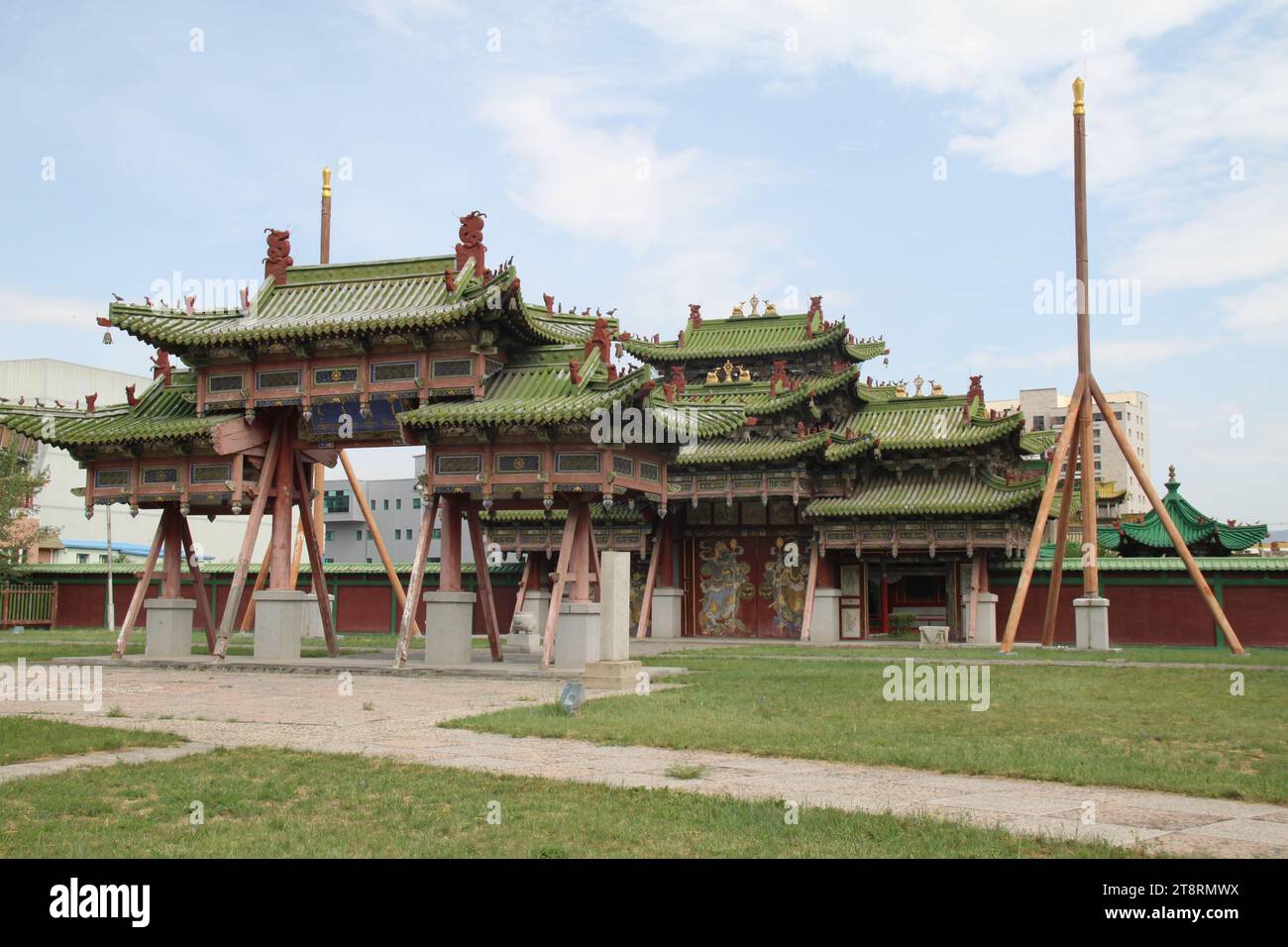 Bogd Khaan Winter Palace Museum, Ulaanbaatar, Mongolia Stock Photo - Alamy