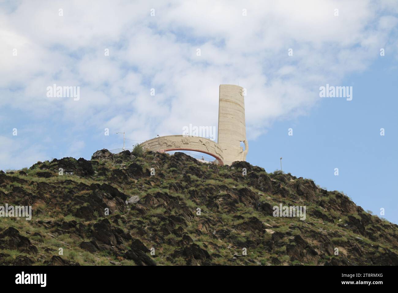 Zaisan Russian World War II Memorial, Ulaanbaatar, Mongolia Stock Photo ...