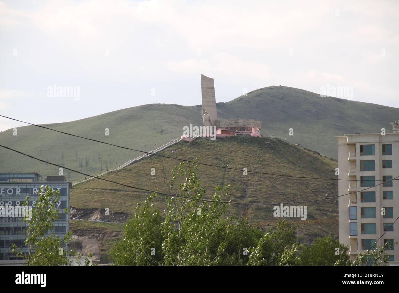 Zaisan Russian World War II Memorial, Ulaanbaatar, Mongolia Stock Photo ...