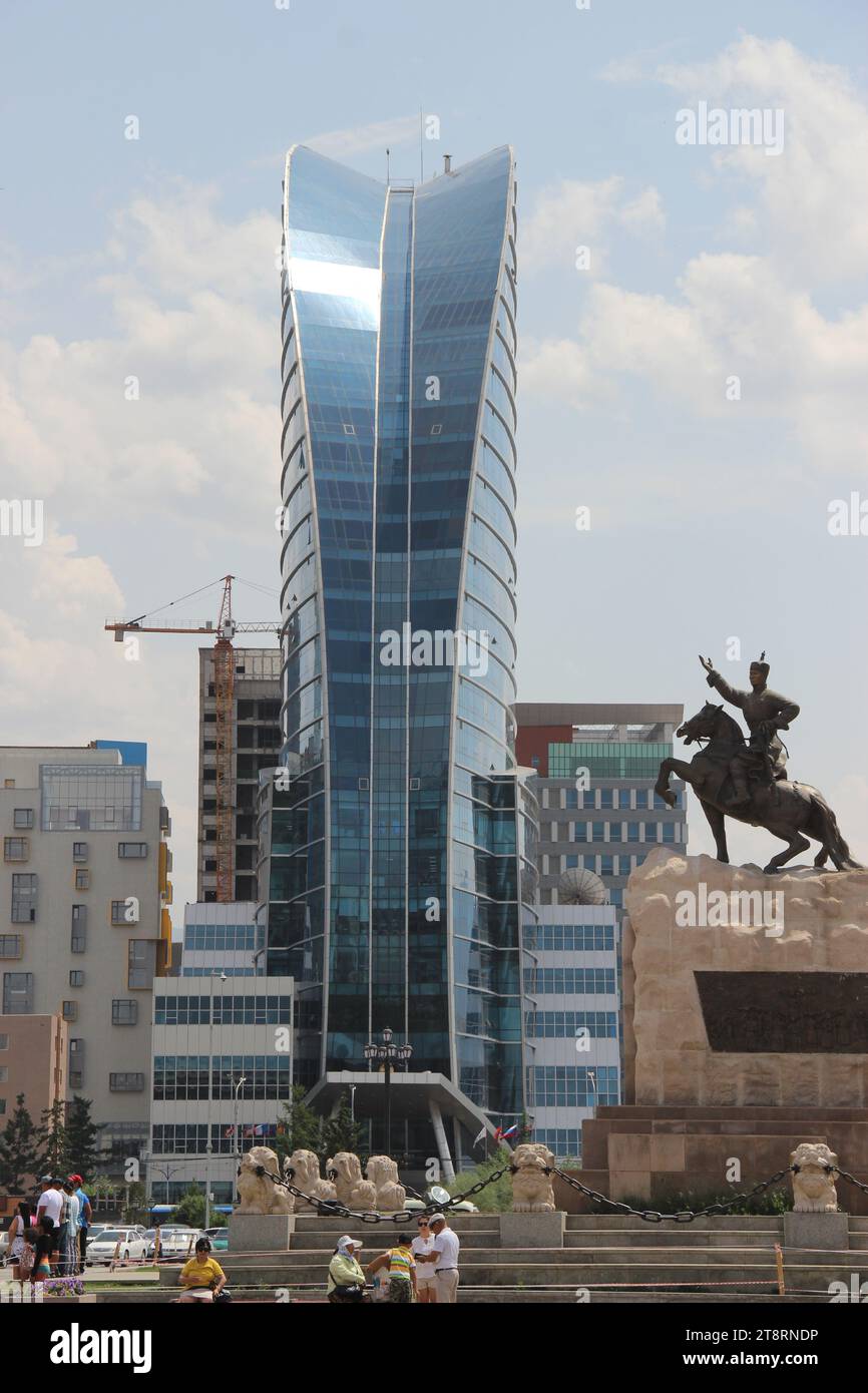Blue Sky Hotel, Ulaanbaatar, Mongolia Stock Photo - Alamy