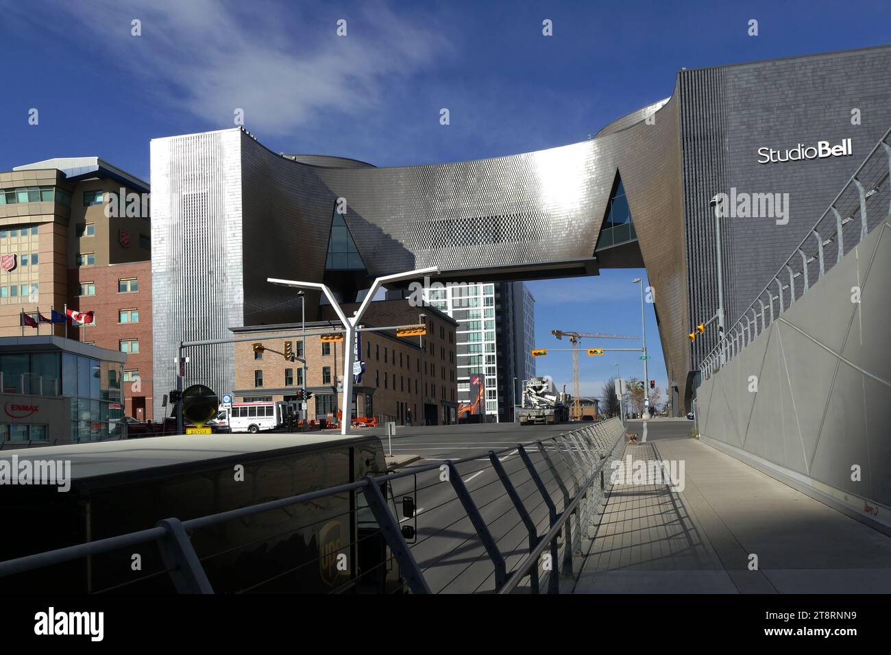 Studio Bell. Calgary, Rising in a neighbourhood called the East Village ...