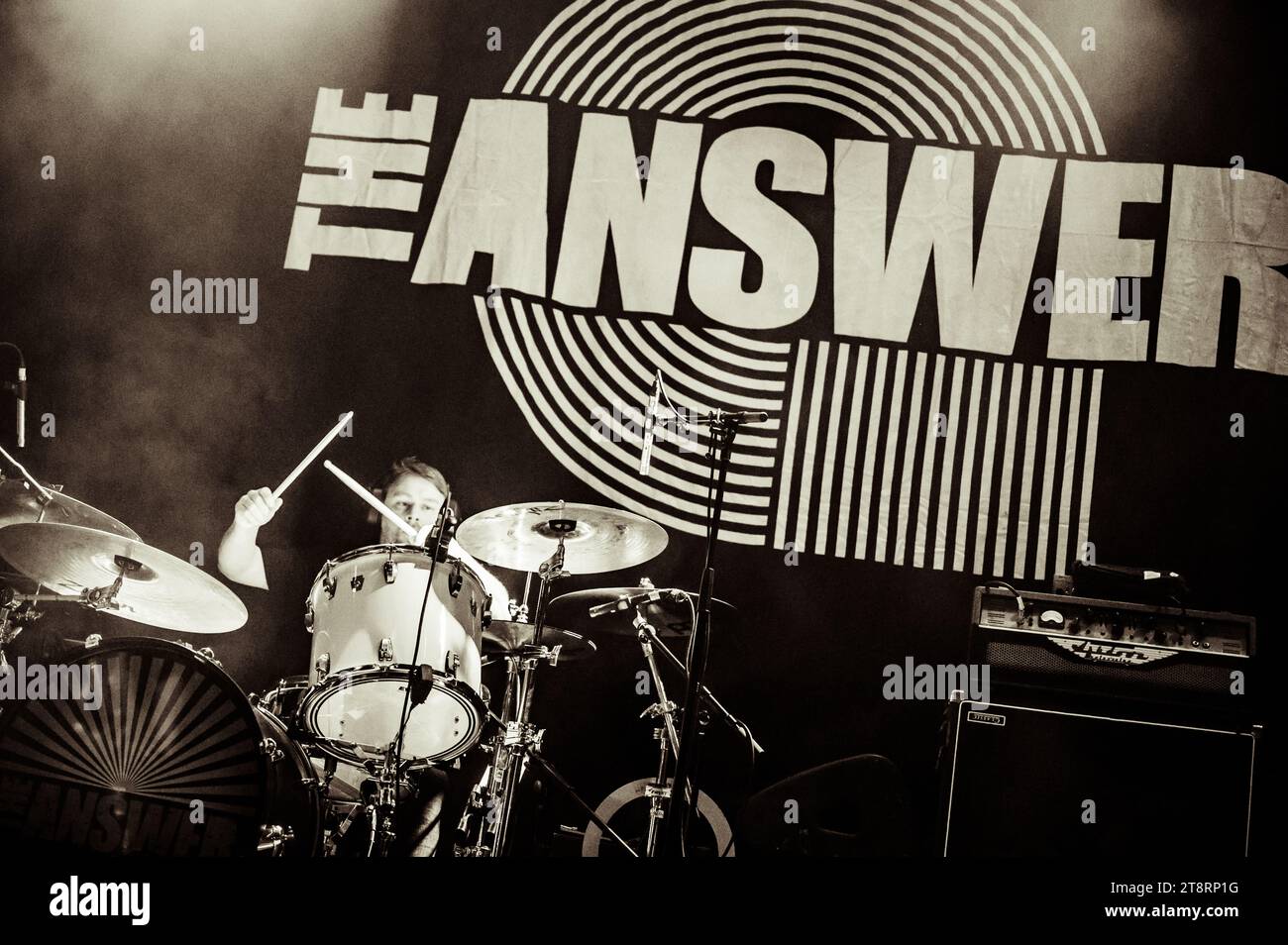 The Answer live in London Stock Photo - Alamy