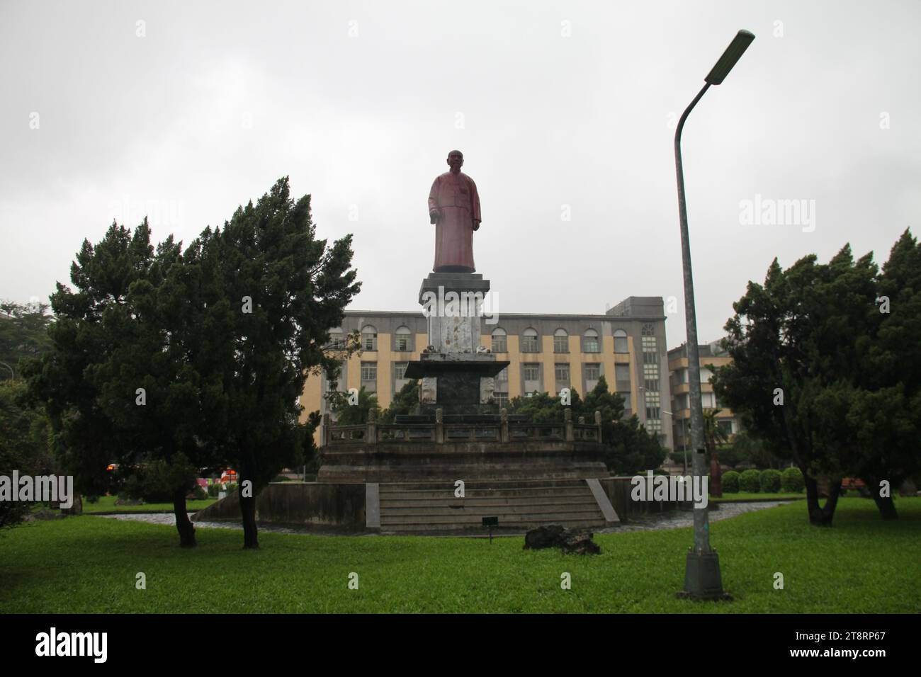Statue of Former President Lin Sen, Taipei, Taiwan Stock Photo - Alamy