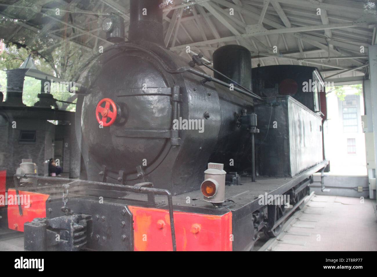 Avonside Steam Locomotive No. 9 of Taiwan Railway, 1871, Peace Park ...