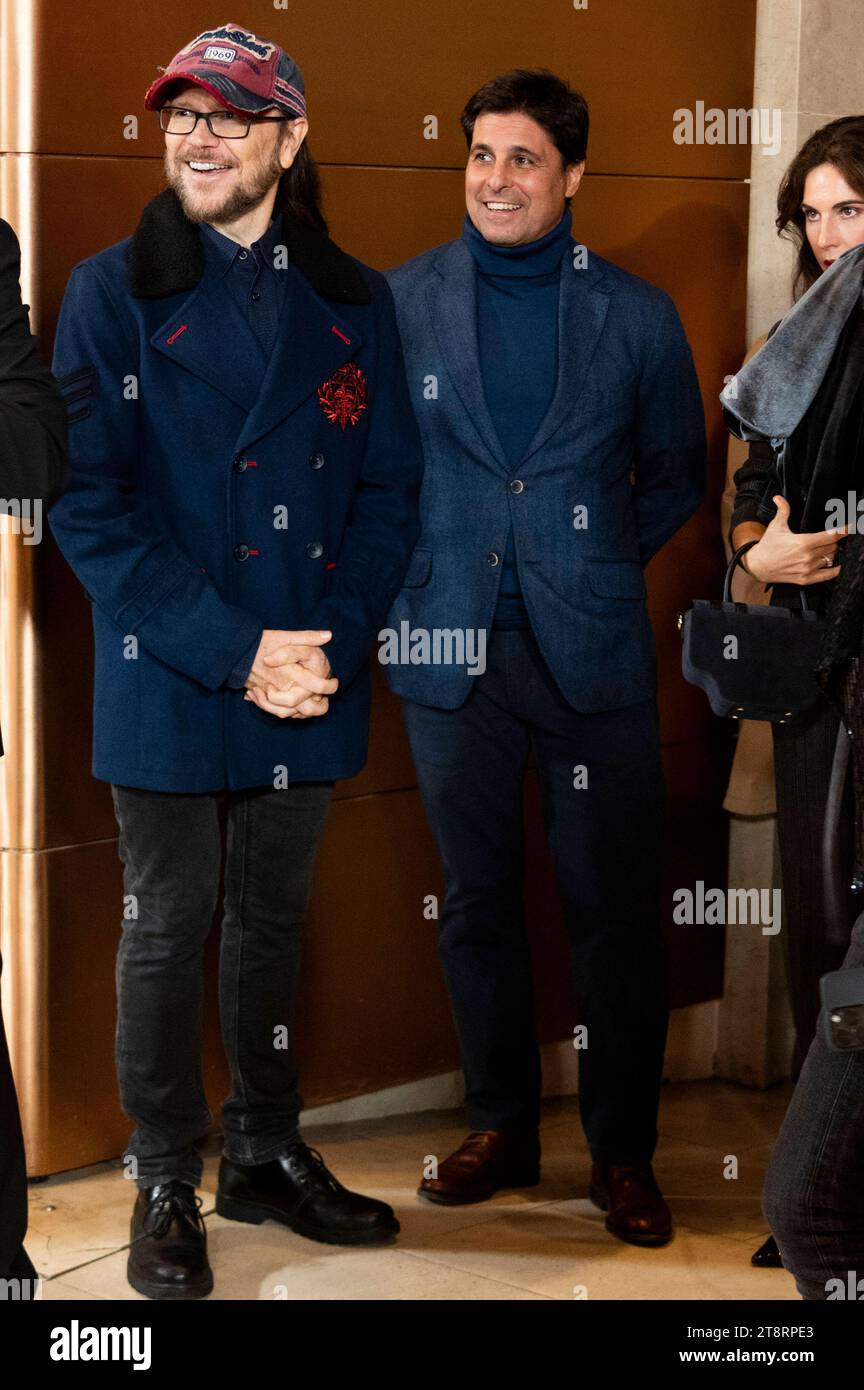 Madrid, Spain. 20th November, 2023. Santiago Segura und Francisco ...
