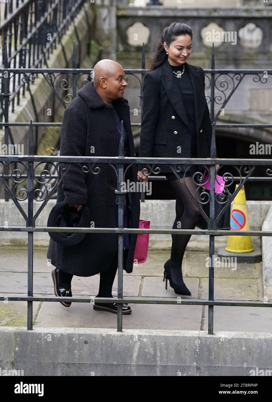 Baroness Doreen Lawrence (left) arriving at the Royal Courts Of Justice ...