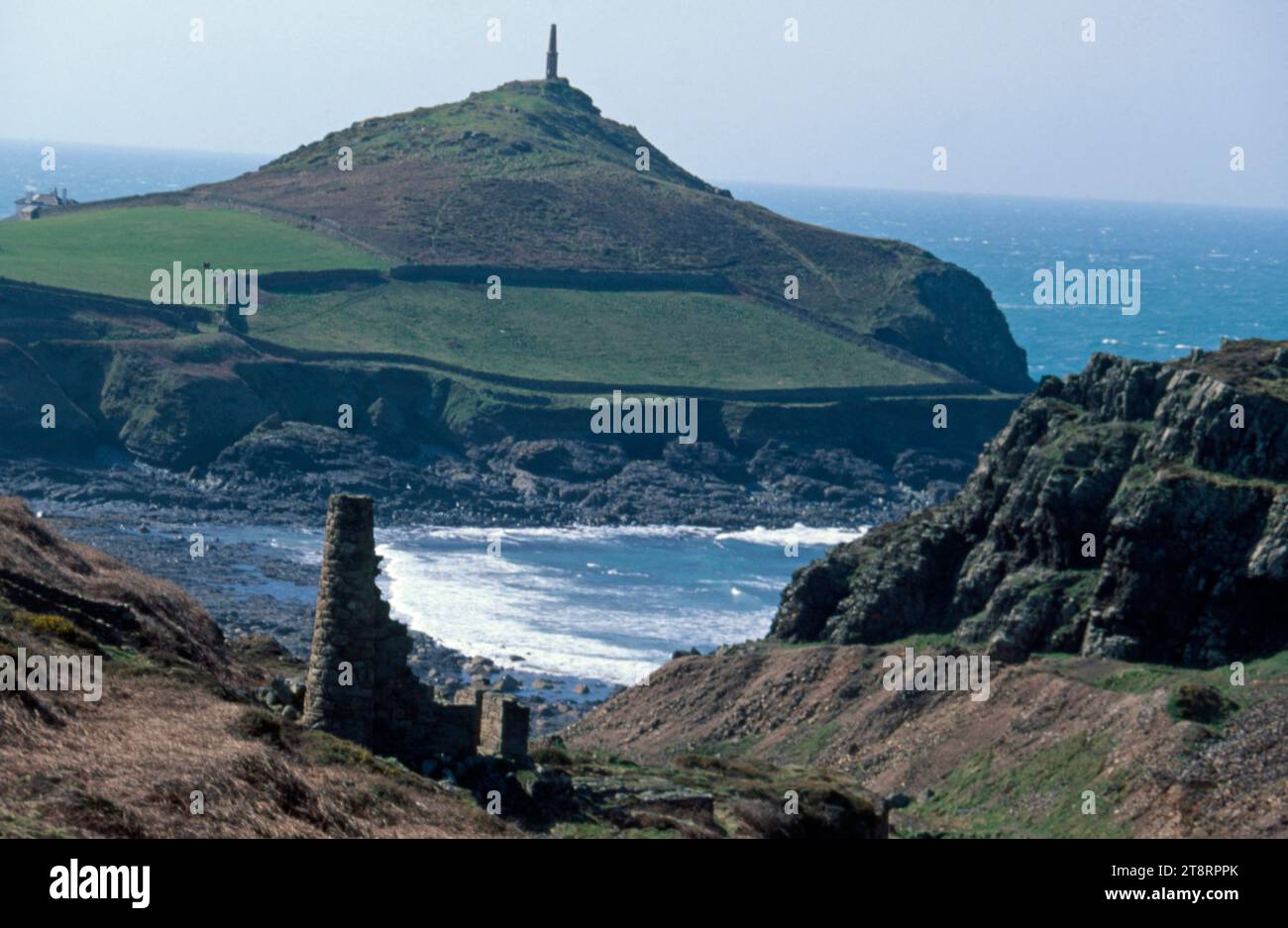 The Stack Cape Cornwall Cornwall England Stock Photo - Alamy