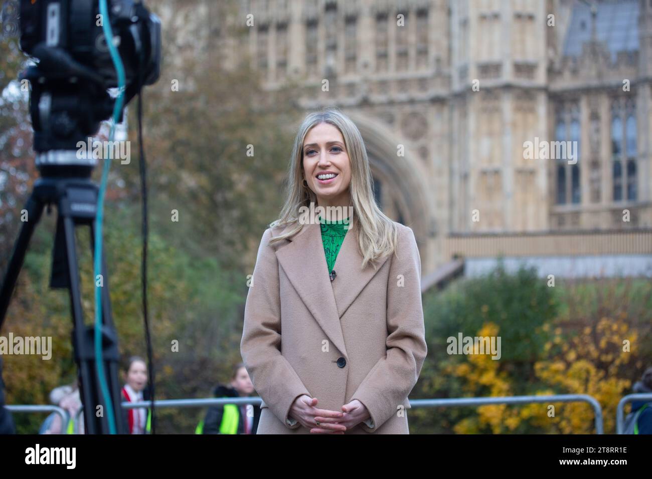 London England Uk 21st Nov 2023 Chief Secretary To The Treasury Laura Trott Is Seen In