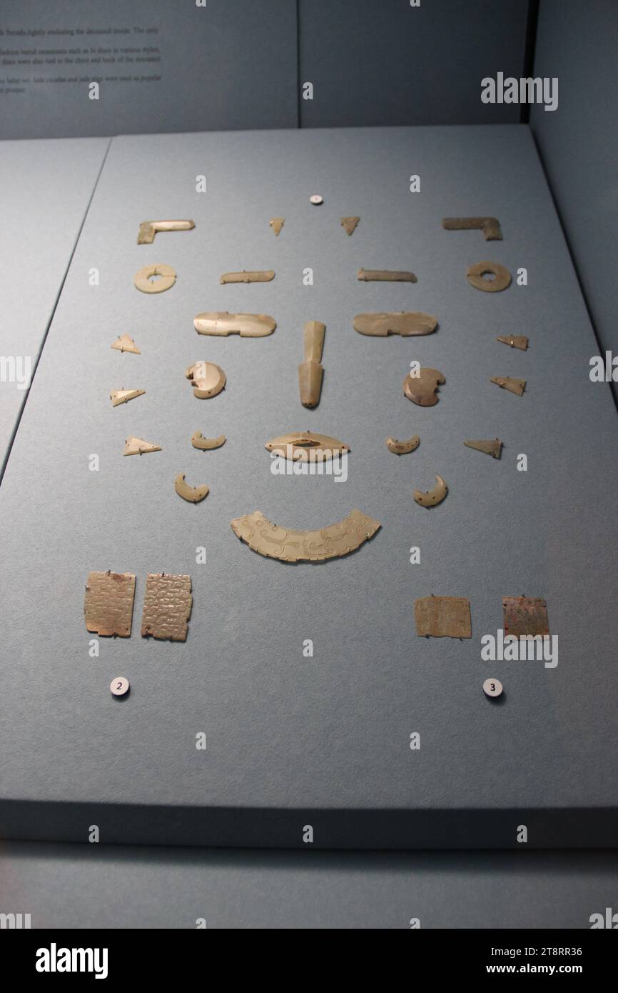 Jade Face Covering for Burial, Western Zhou, Jade gallery, Palace ...