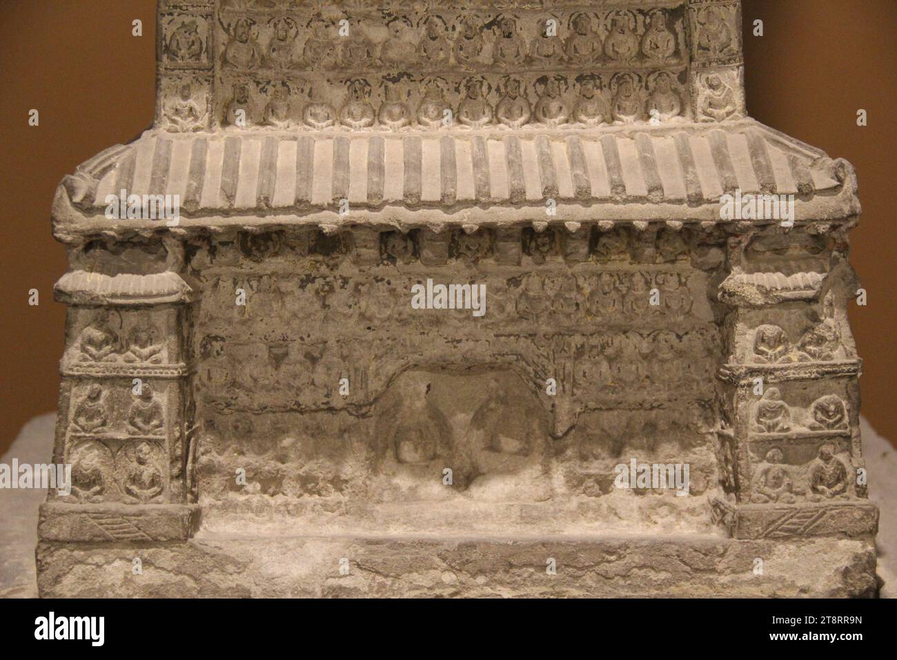 Nine-Storey Pagoda, Northern Wei, 466 AD, National Museum of History ...