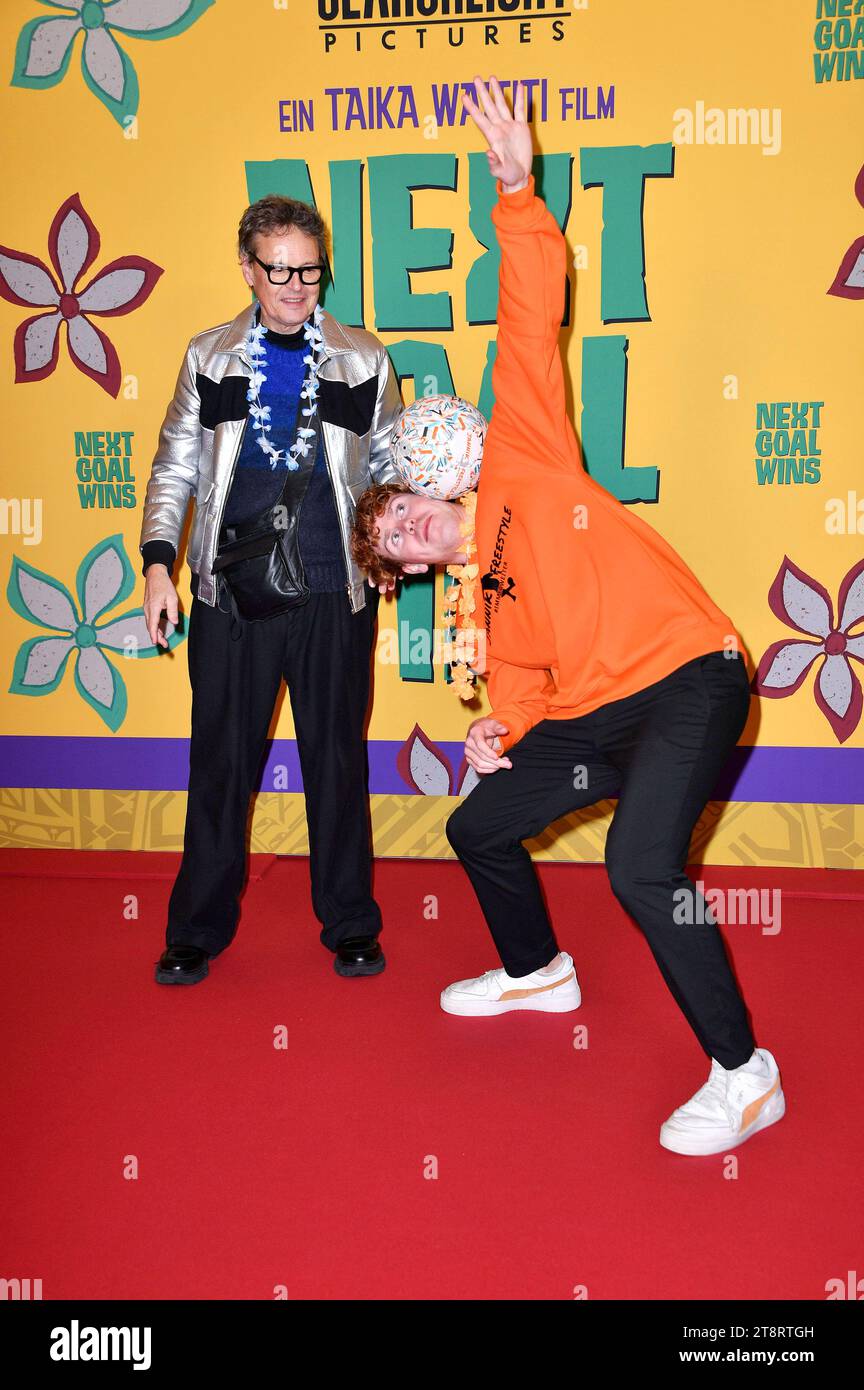 Berlin, Germany. 20th November, 2023. Rolf Scheider und Jannik Singpiel ...