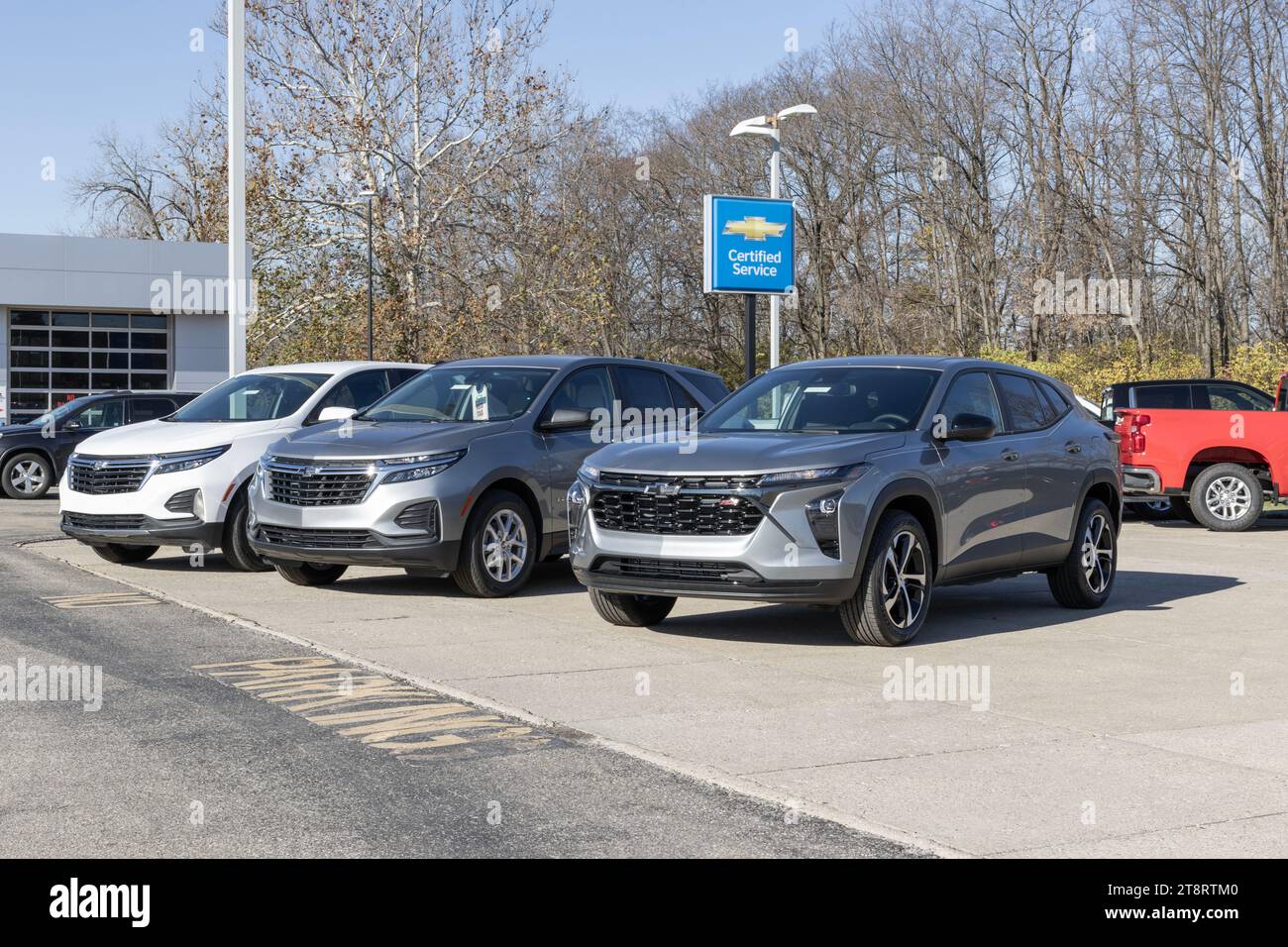 Indianapolis - November 19, 2023: Chevrolet car, truck and SUV ...