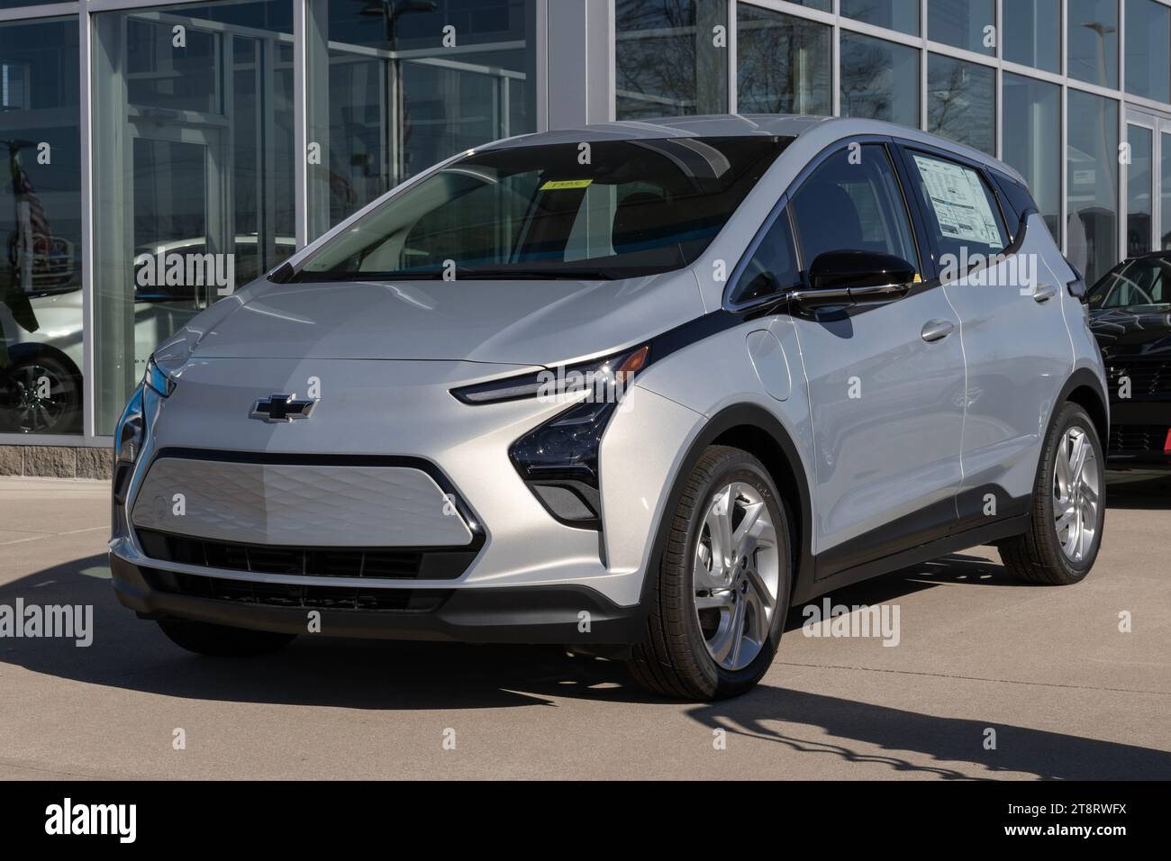 Indianapolis - November 19, 2023: Chevrolet Bolt EV electric vehicle ...
