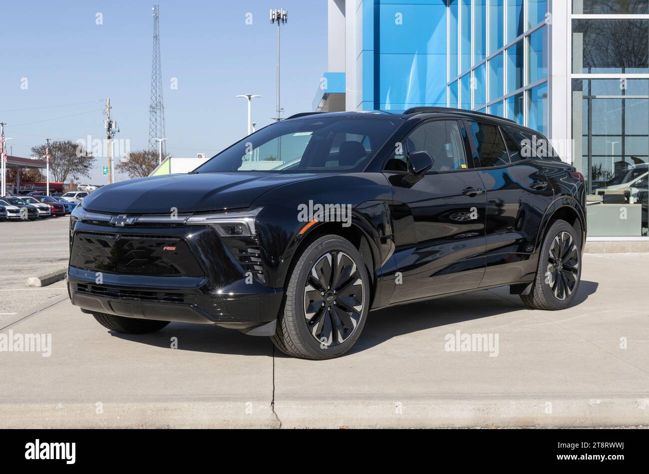 Indianapolis - November 19, 2023: Chevrolet Blazer RS EV Electric ...