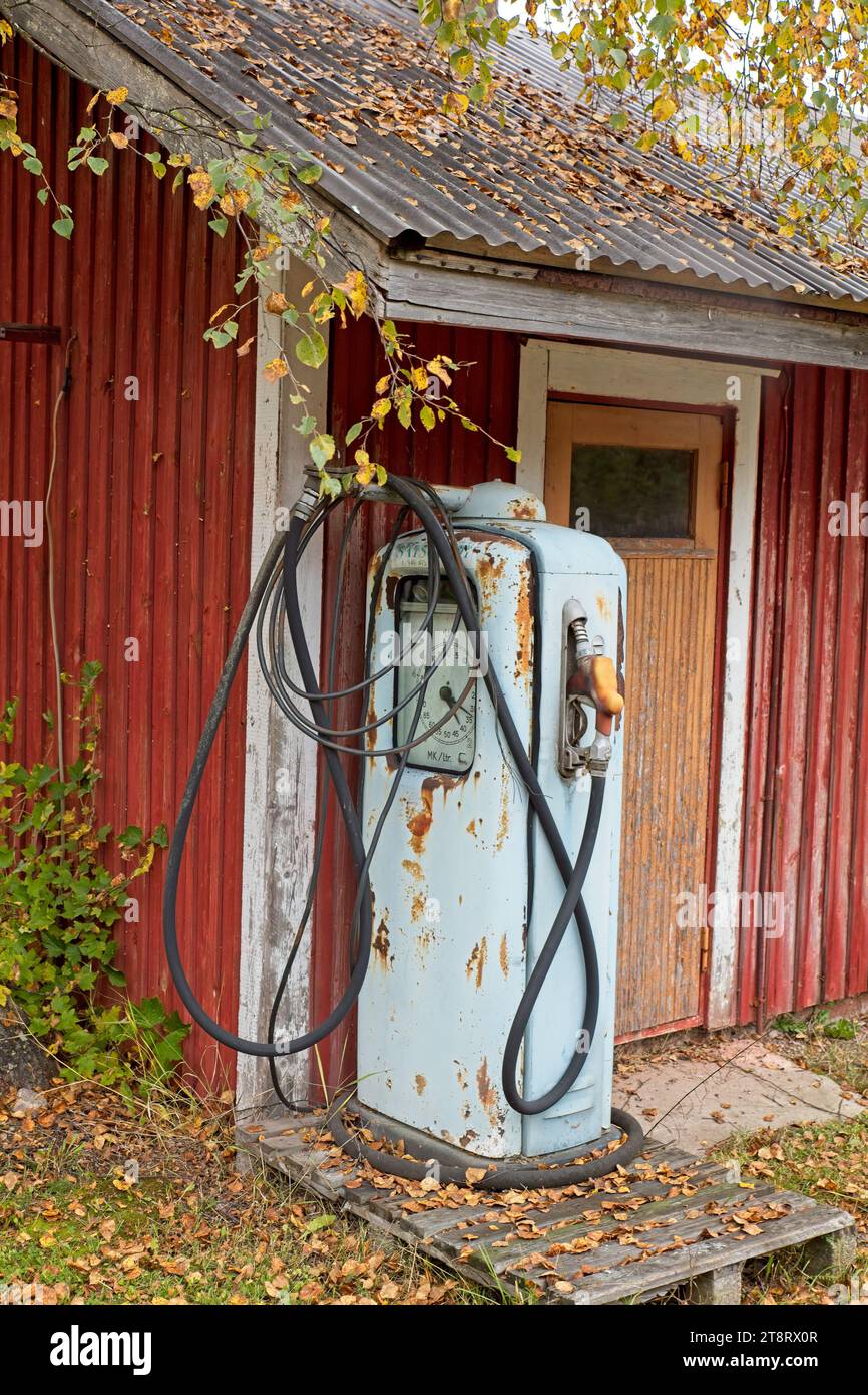Wooden fuel pump hi-res stock photography and images - Alamy