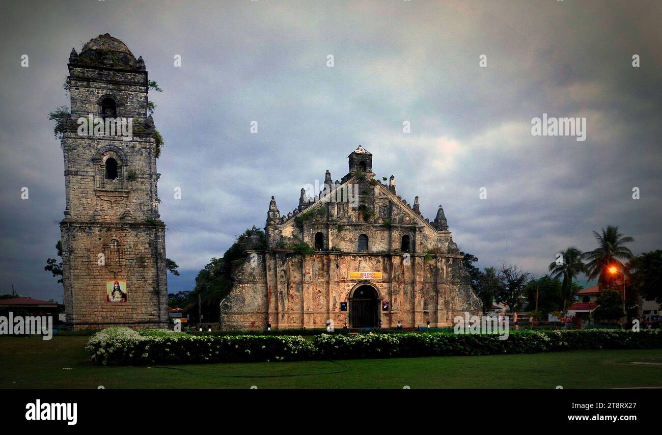 Saint Augustine Church . Paoay, The Saint Augustine Church commonly known as the Paoay Church ...