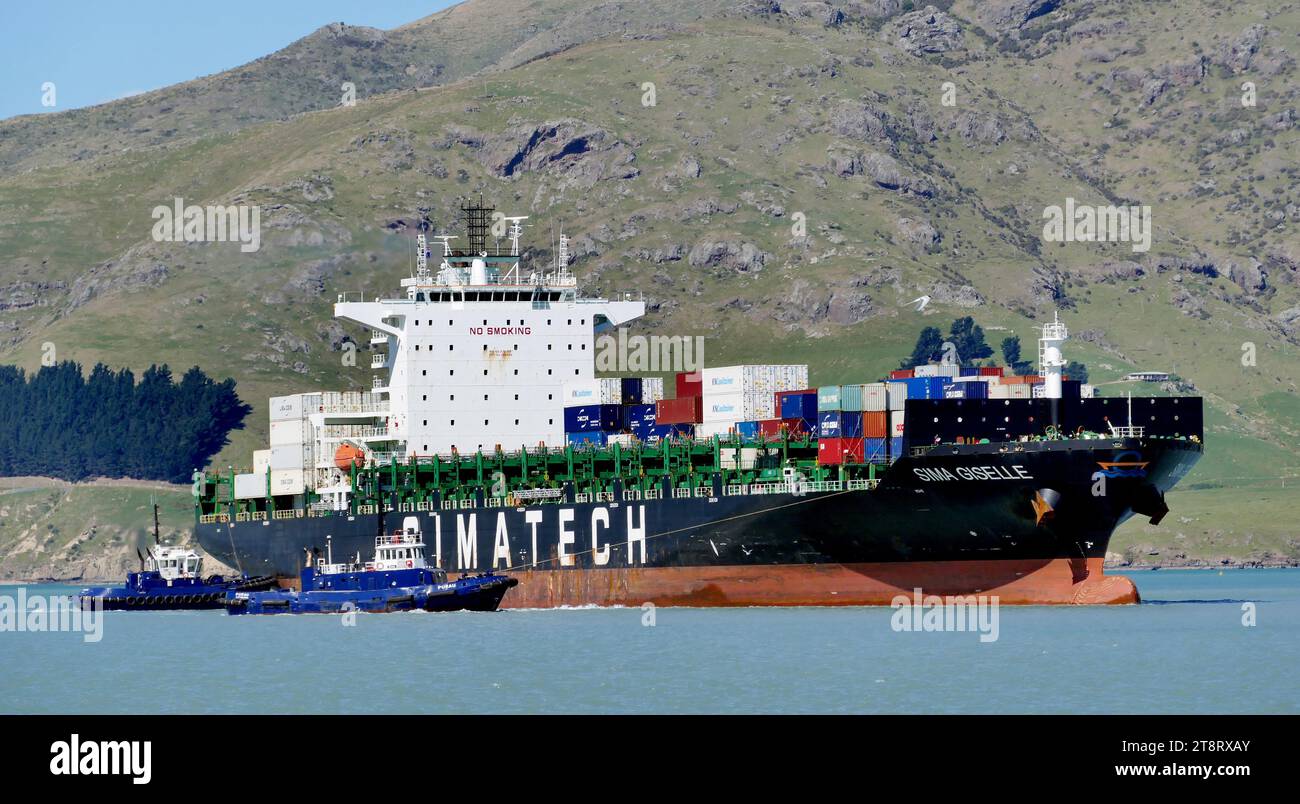 SIMA GISELLE - CONTAINER SHIP Stock Photo - Alamy