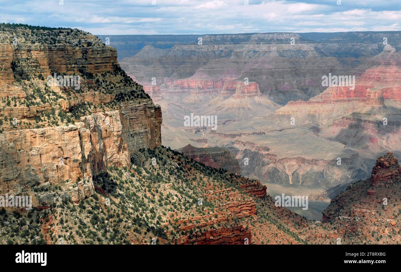 Grand Canyon Vista, Grand Canyon National Park, in Arizona, is home to ...