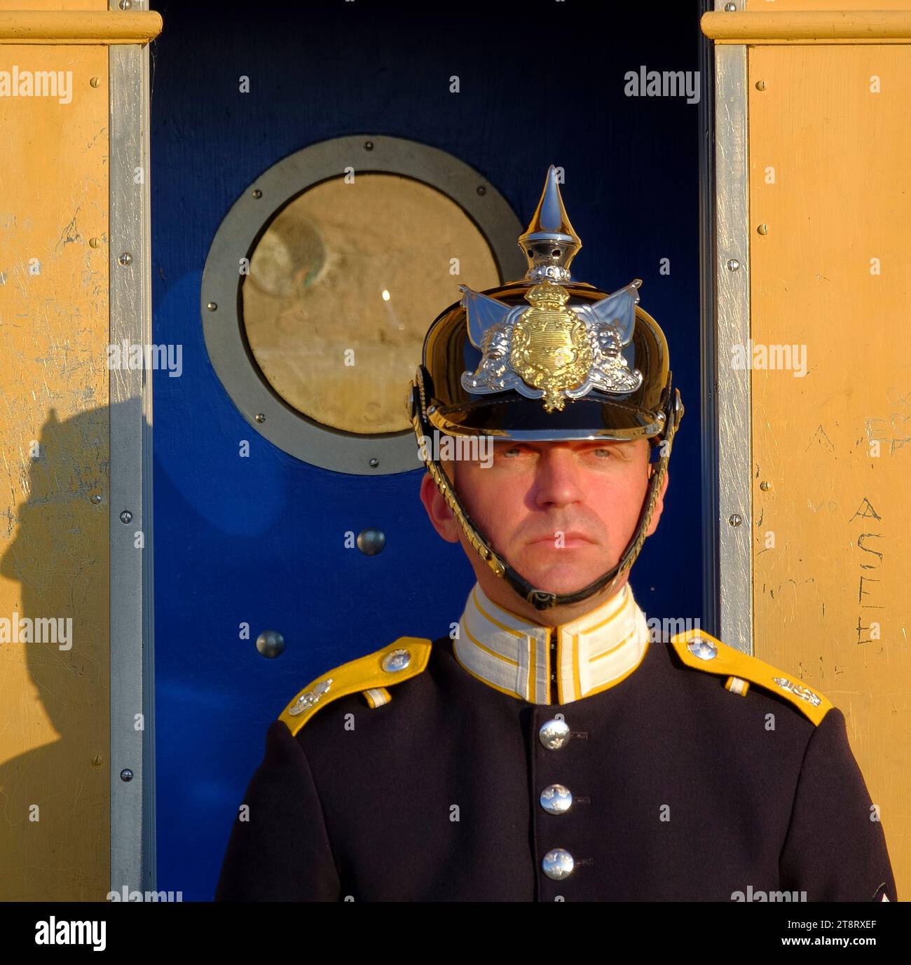 July 23, 2021, Stockholm, Stockholm, Sweden: Swedish Royal Guards are ...