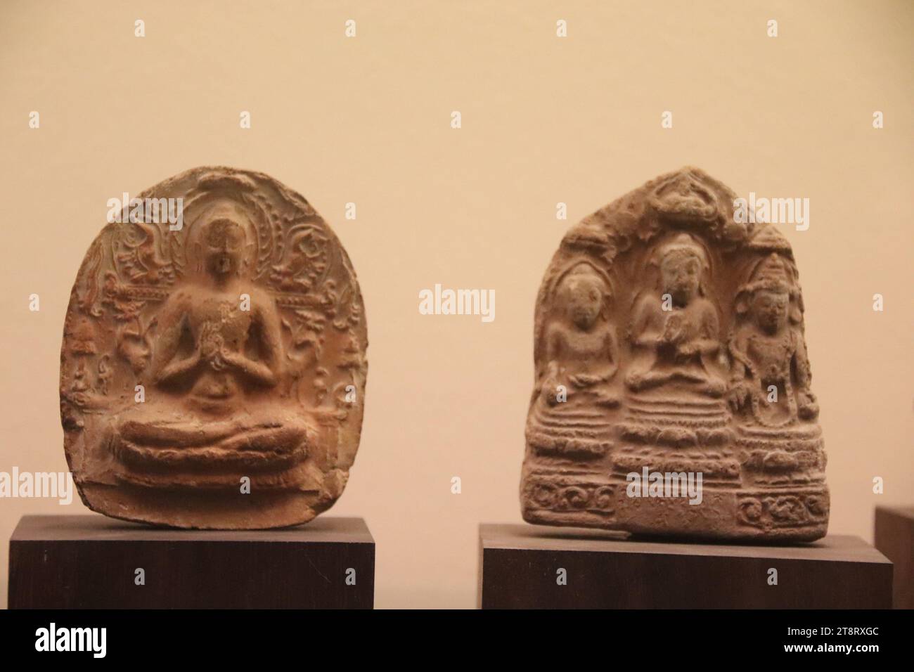 Burmese Art: Terracotta Votive Tablets, National Museum of Thailand ...