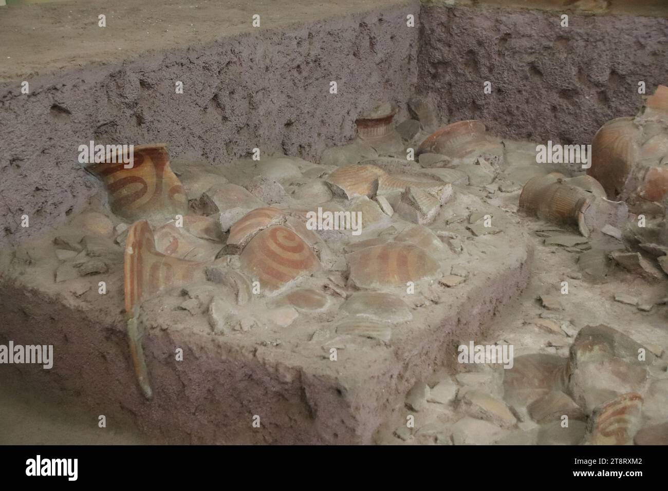 Model of Ban Chiang Excavation Site, 500 BC to 200 AD, National Museum ...