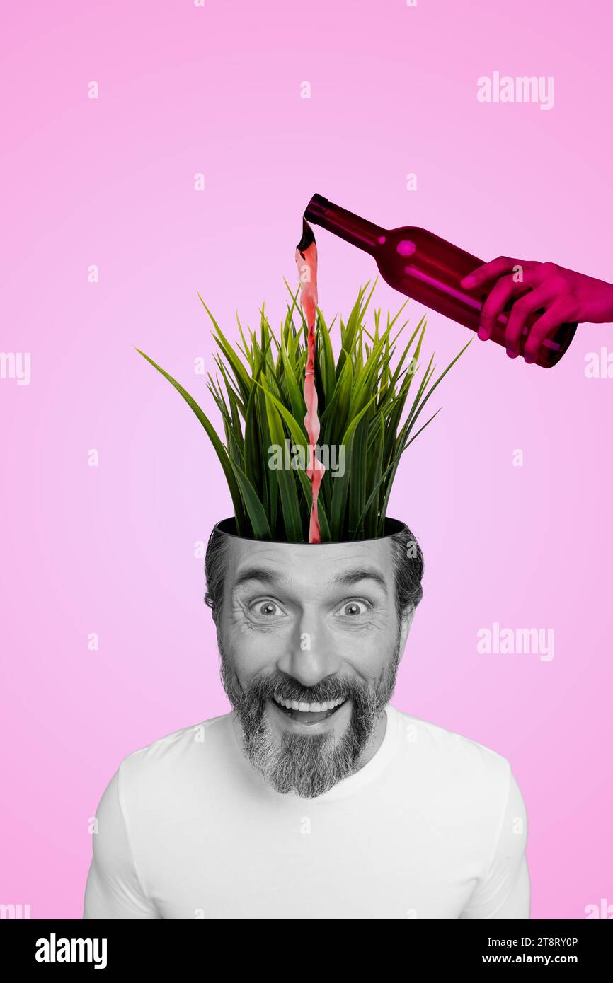 Man pot plant drunk hi-res stock photography and images - Alamy