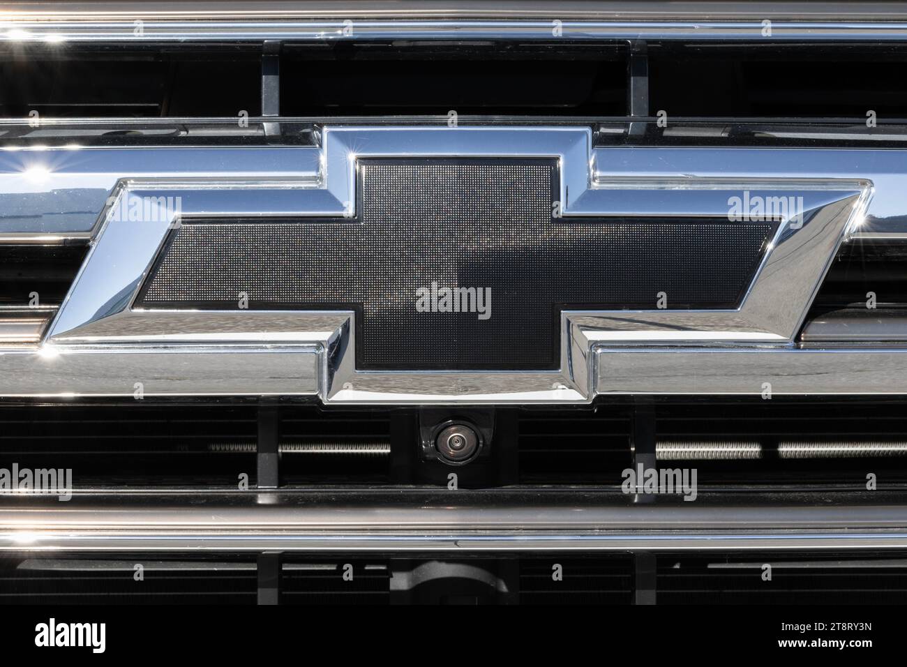Indianapolis - November 19, 2023: Chevrolet car, truck and SUV ...