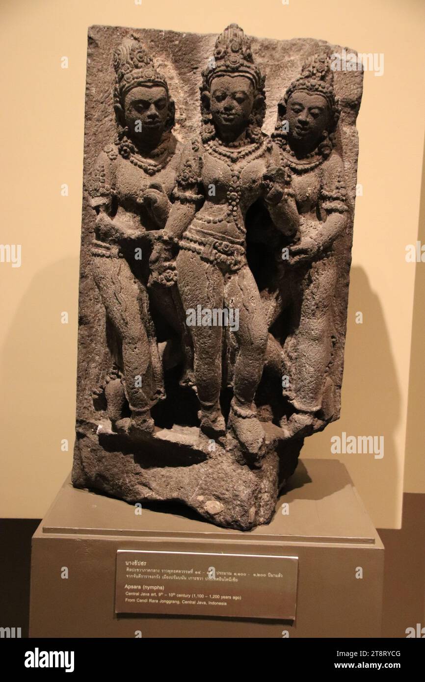 Central Java Art: Apsara (Nymphs), 9th-10th Cent, National Museum of ...