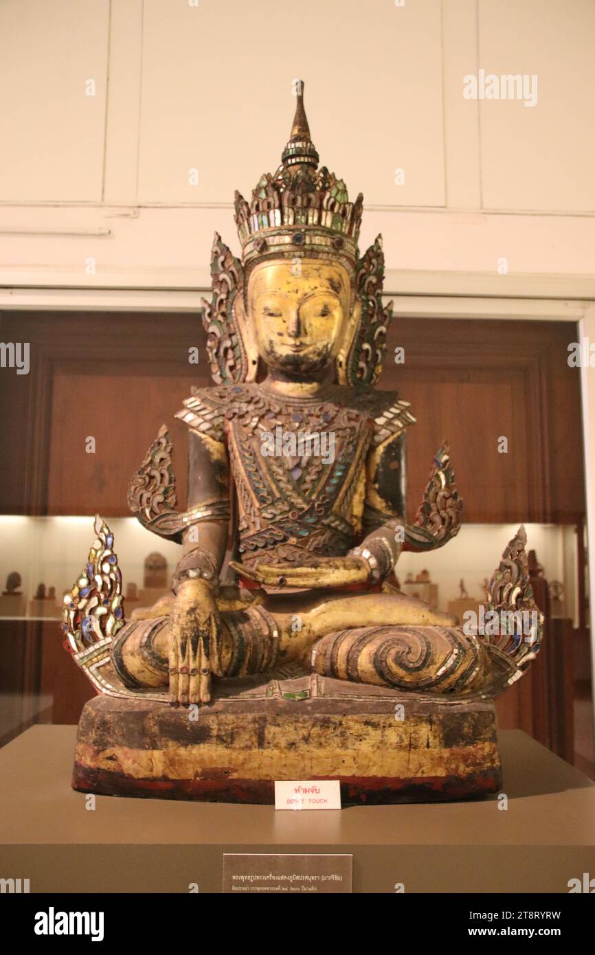 Burmese or Sri Lankan Art, National Museum of Thailand, Bangkok Stock ...