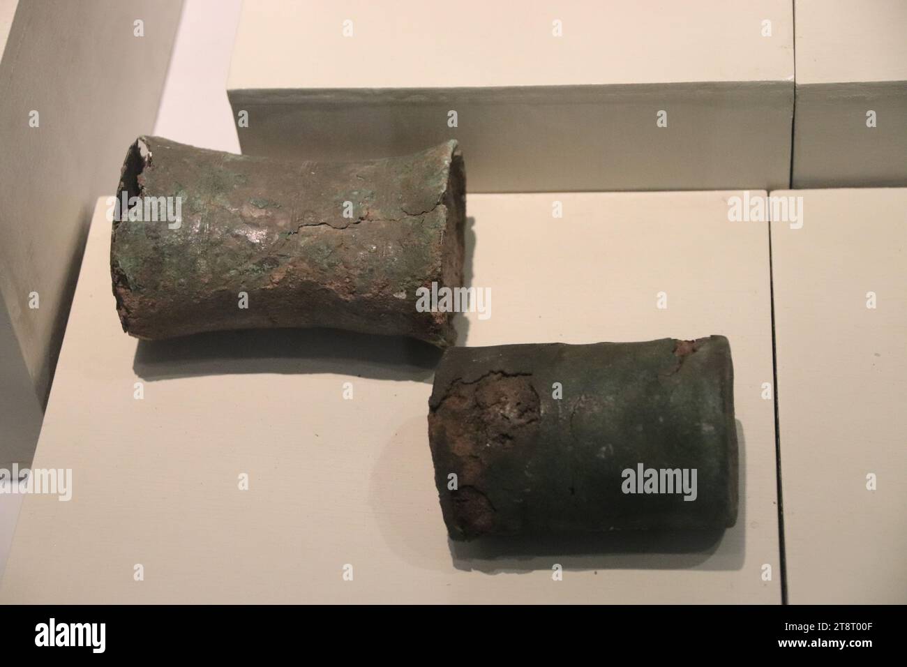 Metal Age Artifacts, National Museum of Thailand, Bangkok Stock Photo ...