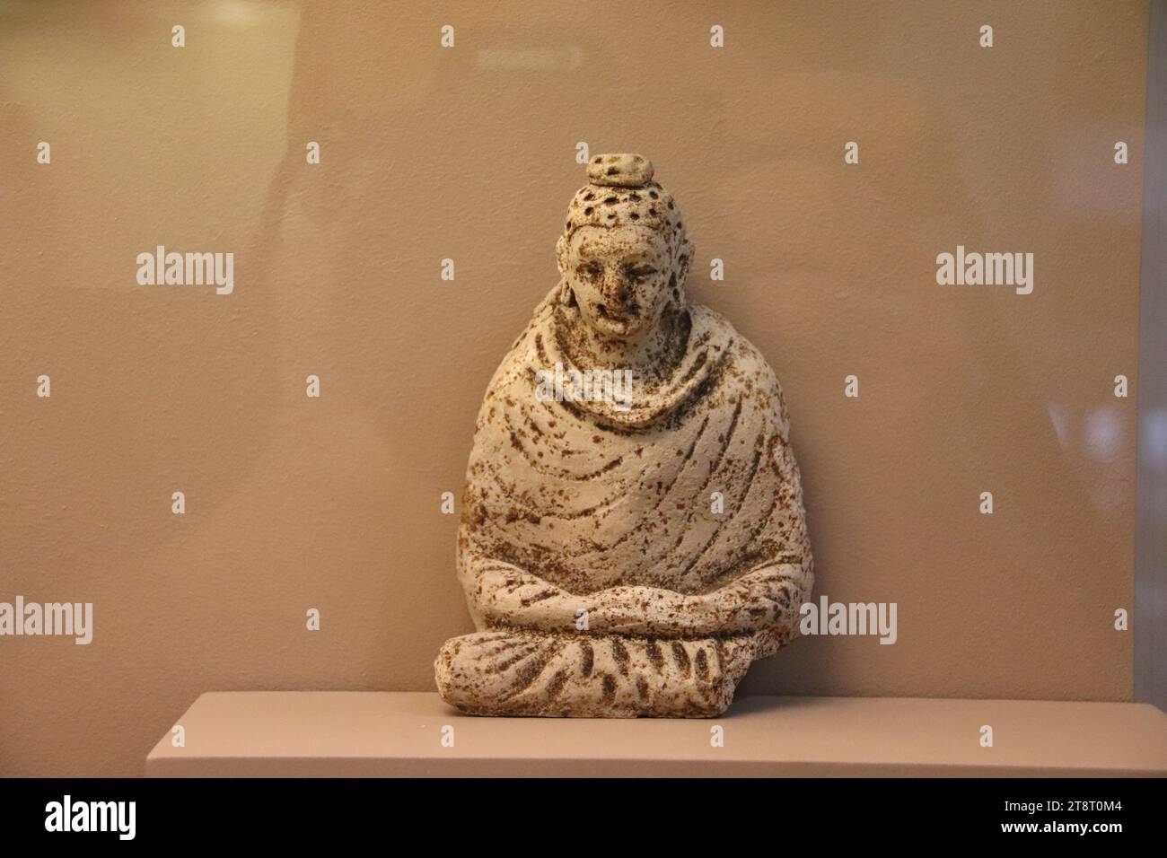 Stucco Fragments of Buddha Images, Indian Art, Gandhara Style, 1st-4th ...