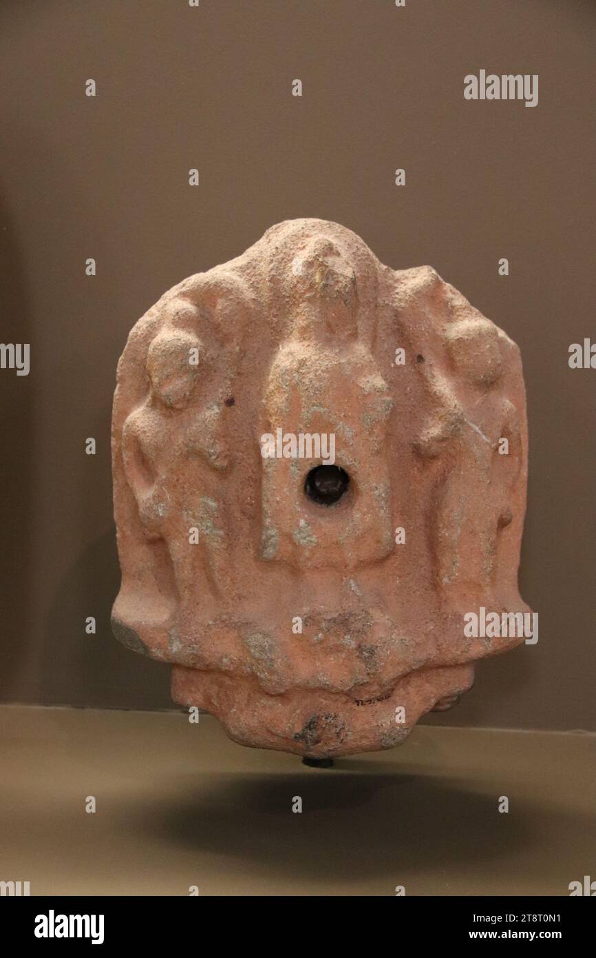 Dvaravati Art: Buddhist Triad, National Museum of Thailand, Bangkok ...