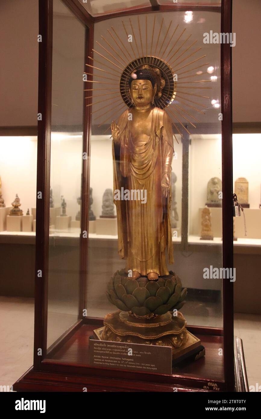 Amida Nyorai (Amitabha Tathagata), Japanese Art, Kamakura Style, 12th ...