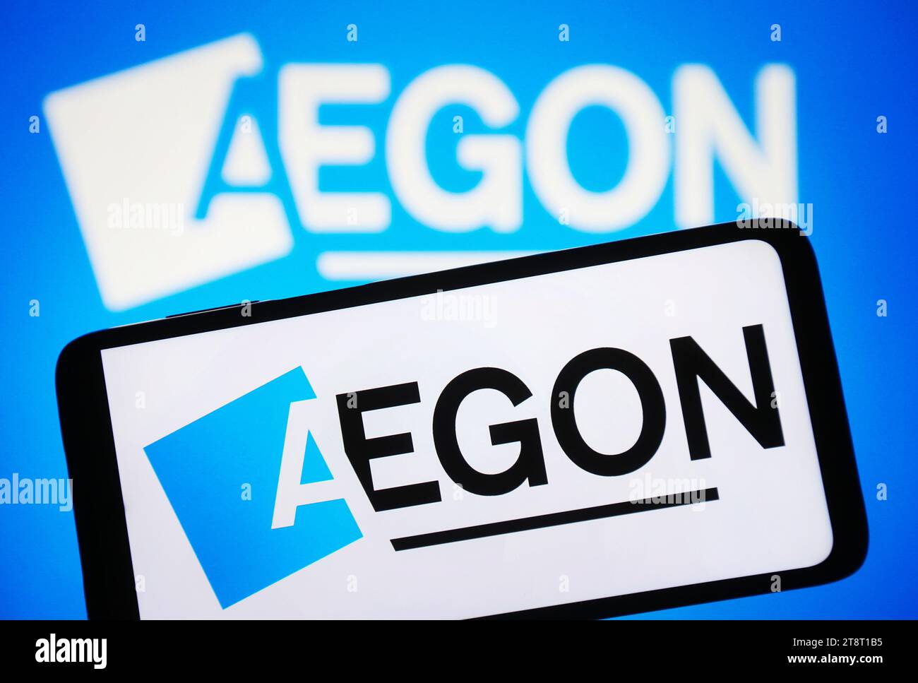Aegon logo hi-res stock photography and images - Alamy