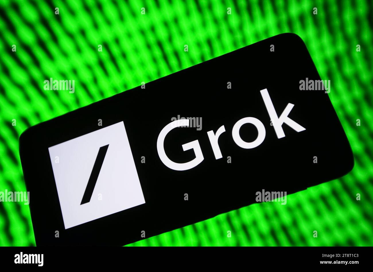 Grok logo hi-res stock photography and images - Alamy