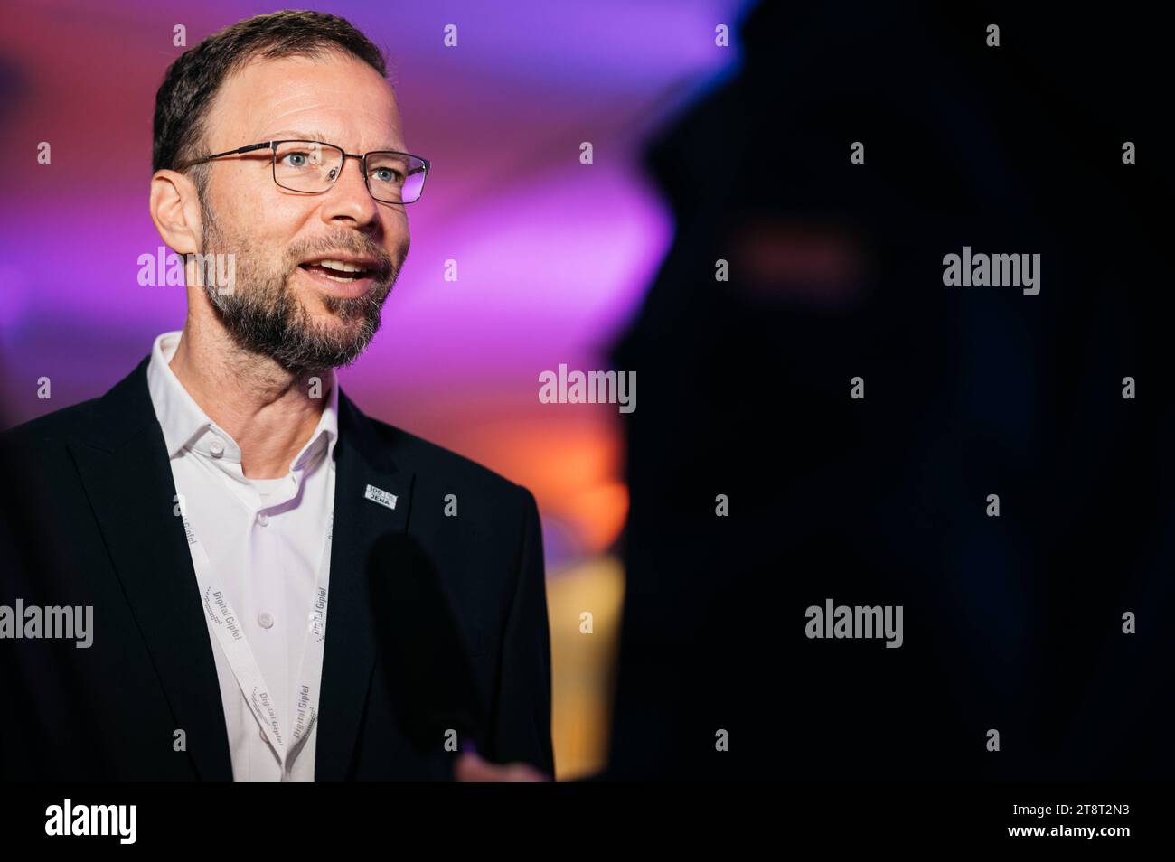 Digital Gipfel des Bundes 2023 in Jena am 21.11.2023 Ausstellung im ...