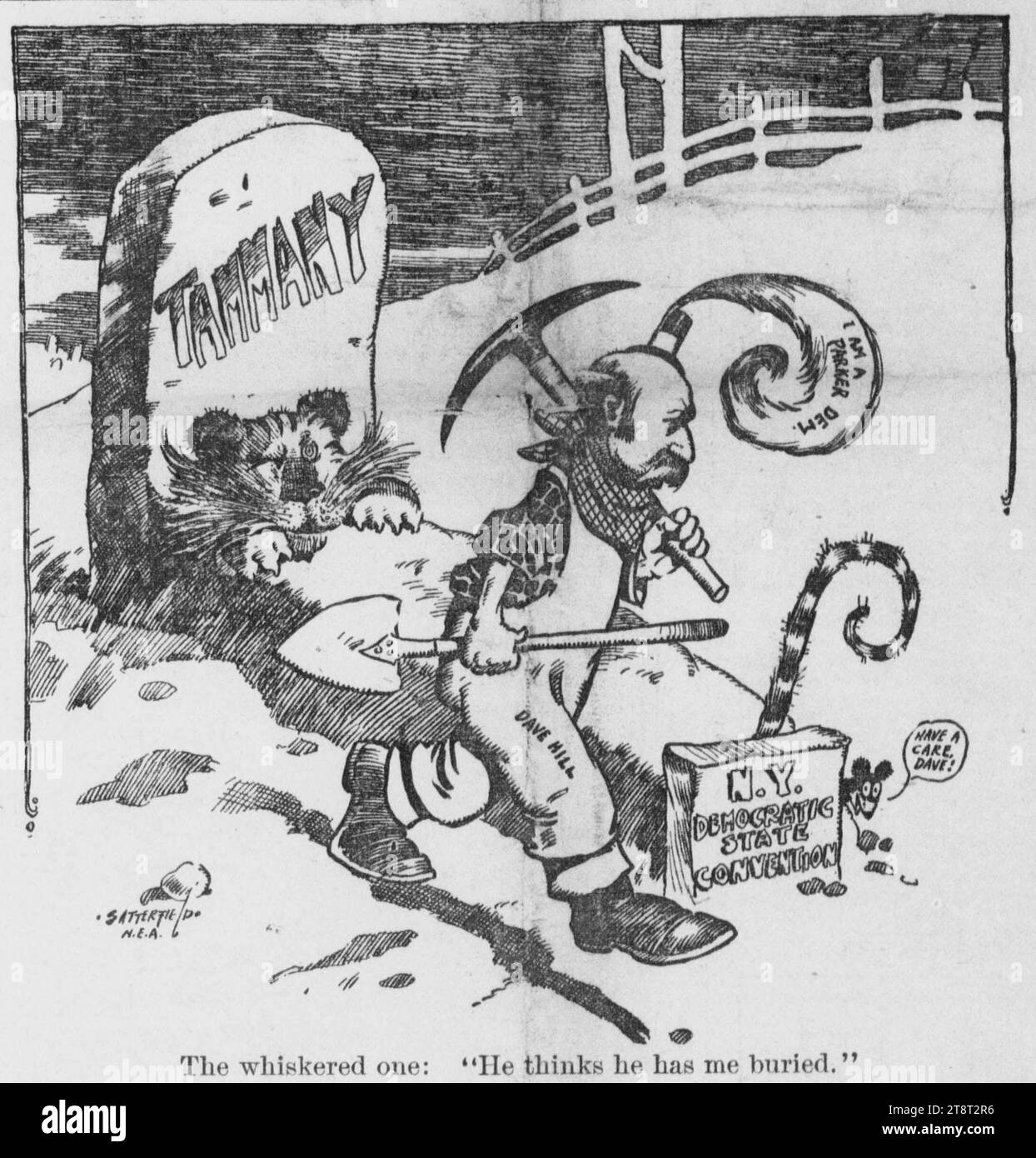 Cartoon tammany hall hi-res stock photography and images - Alamy