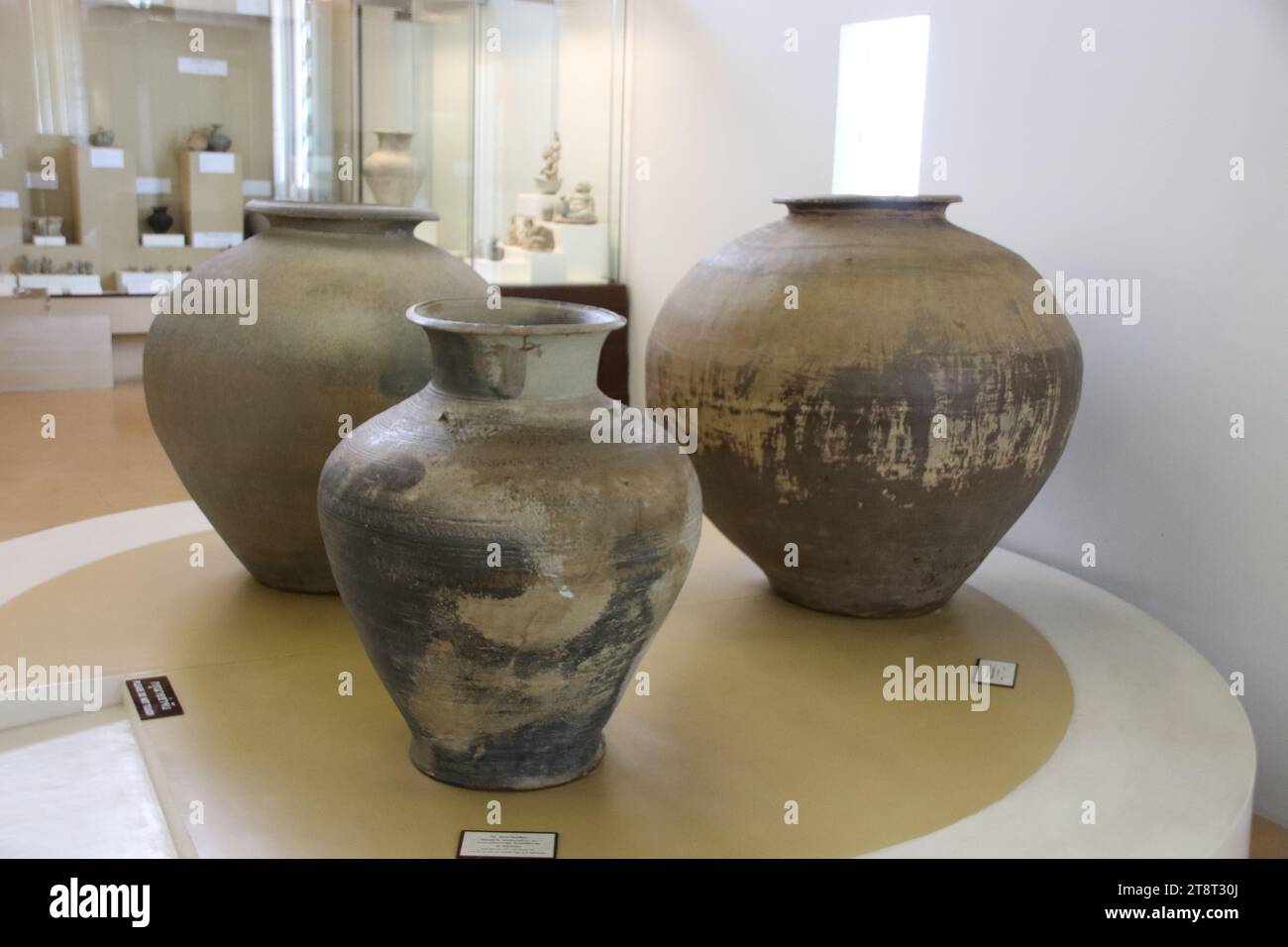 Pots, Ramkhamhaeng Museum, Sukhothai, Museum of Sukhothai history ...