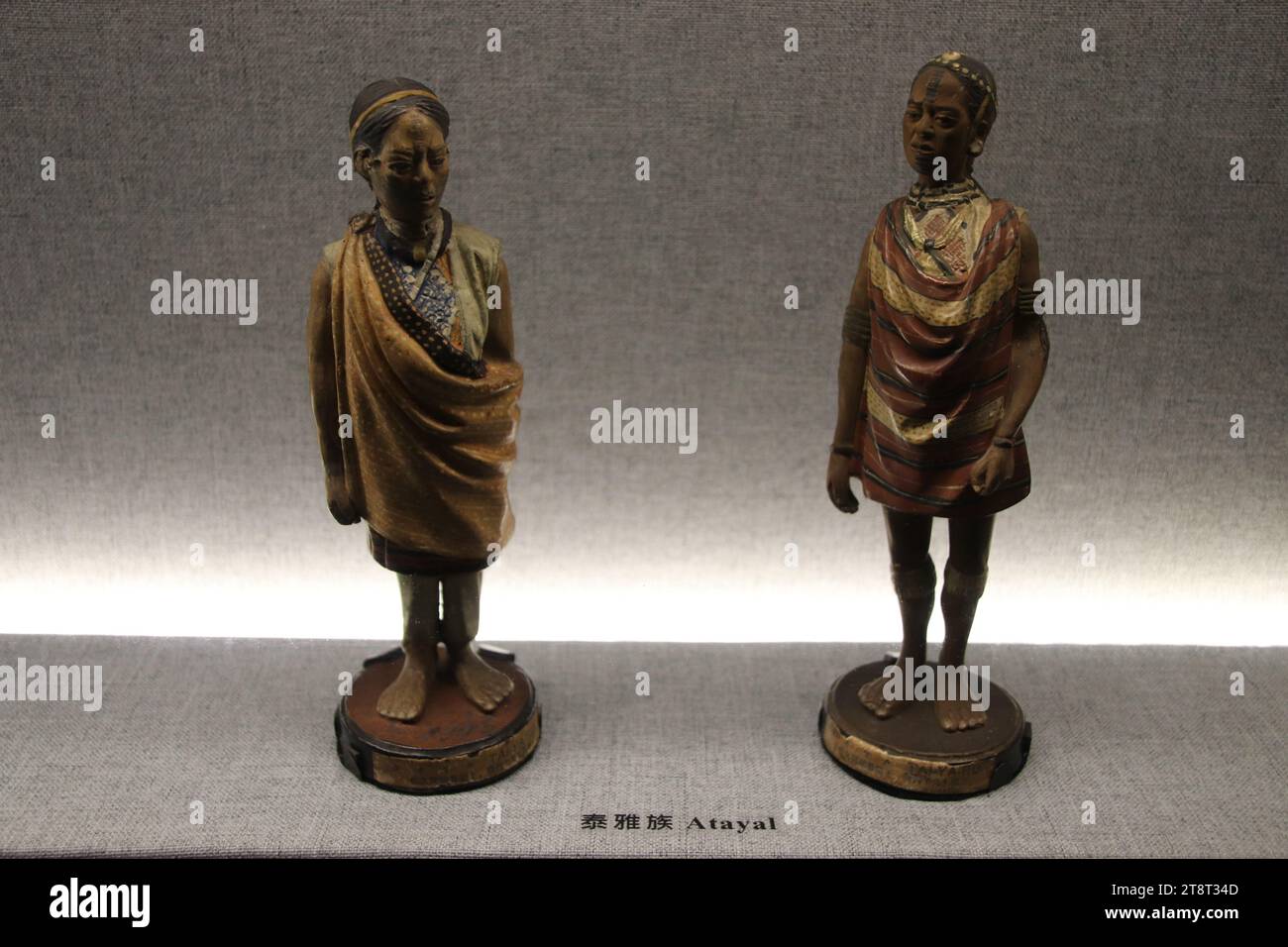 National Taiwan Museum: Atayal Ethnic Group Figurines, Taipei, Taiwan ...