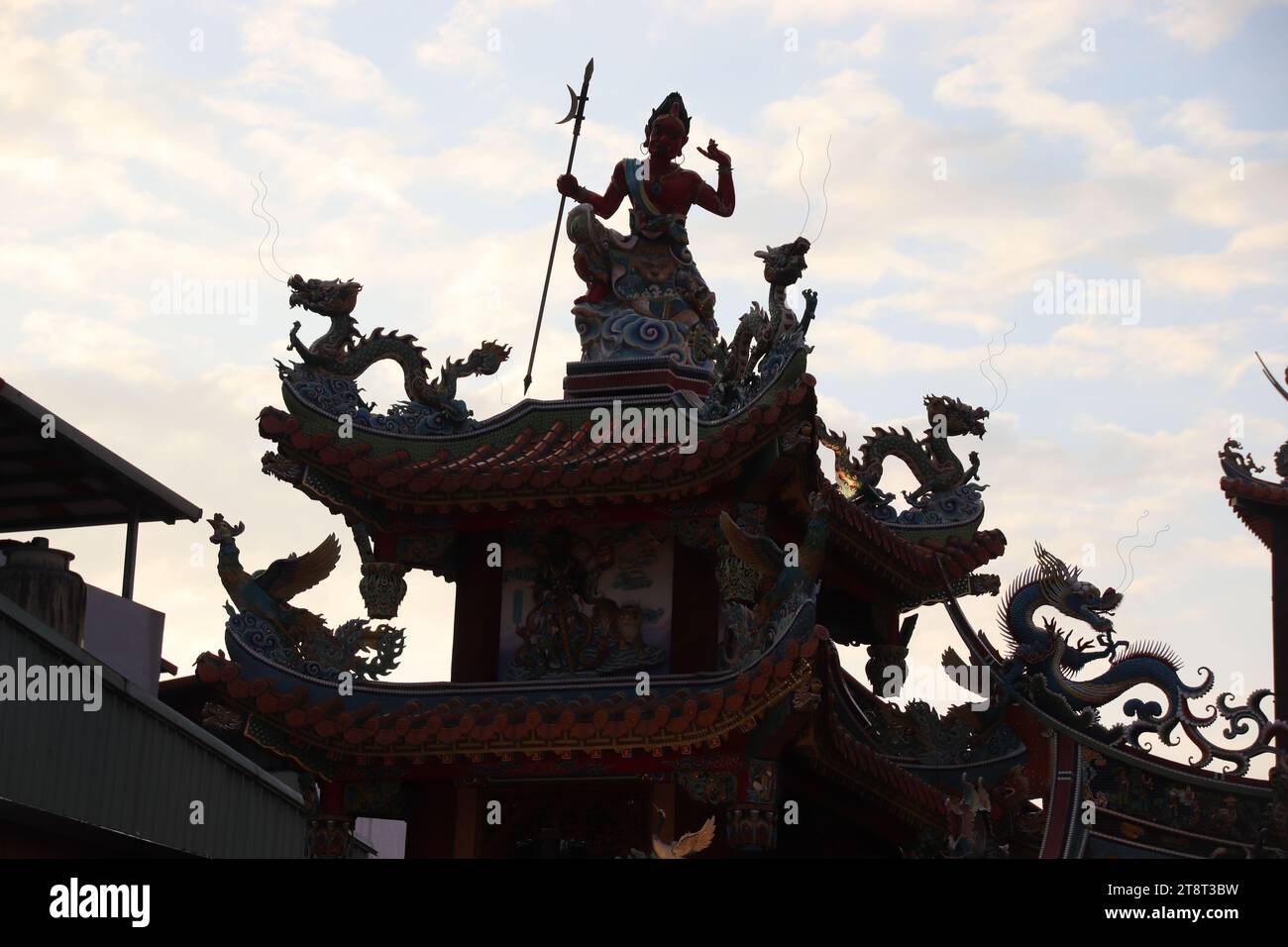 Ciyou Temple, Dedicated to sea goddess Mazu. Songshan area, Taipei ...