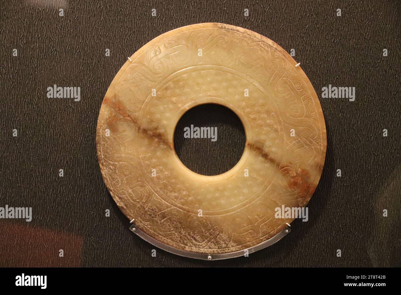 Warring States-Han Jade Bi Disc, Special Exhibit of Warring States to ...