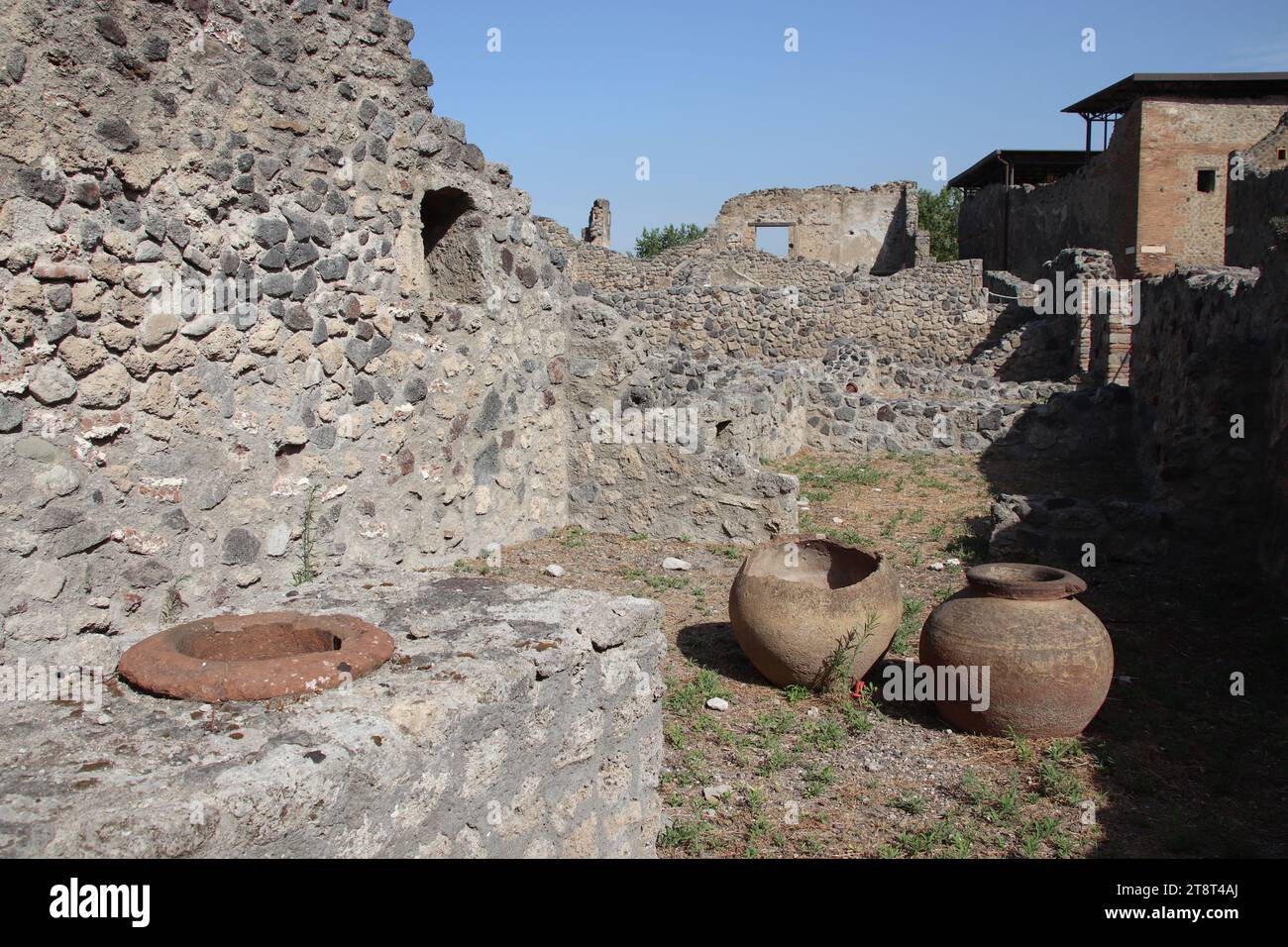 Pompeii ruins stove hi-res stock photography and images - Alamy