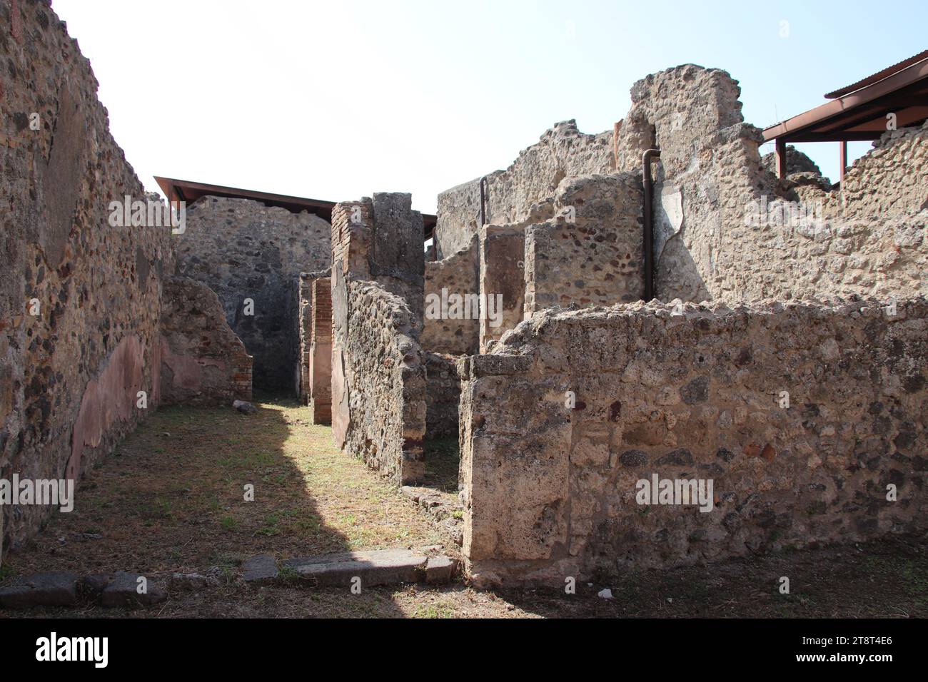 Pompeii Ruins, Remains of Roman city buried by eruption of Mt. Vesuvius ...