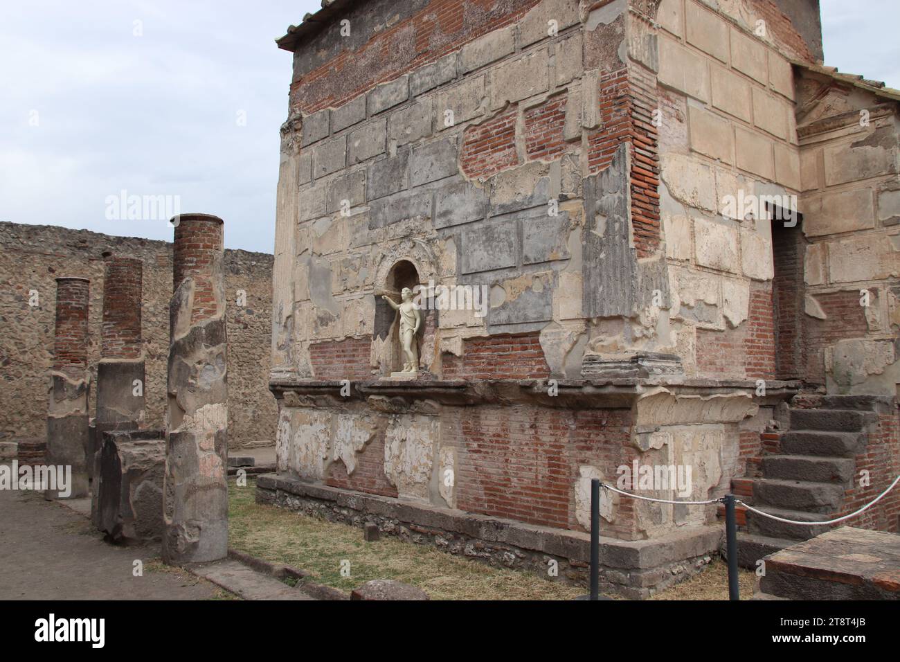Marble Statue of Bacchus (Dionysus/Osiris) with His Panther, Temple of ...