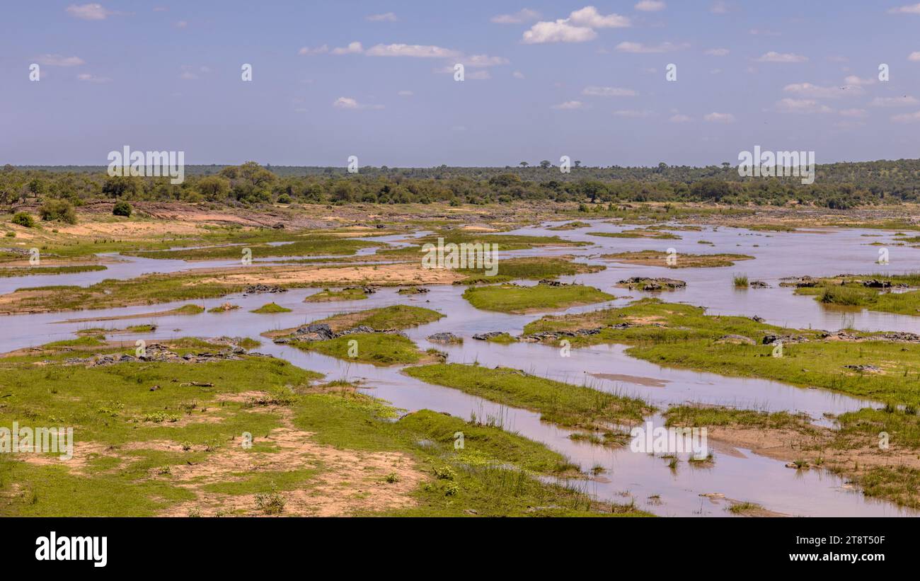 Olifants river from H1 in Kruger national park South Africa Stock Photo ...