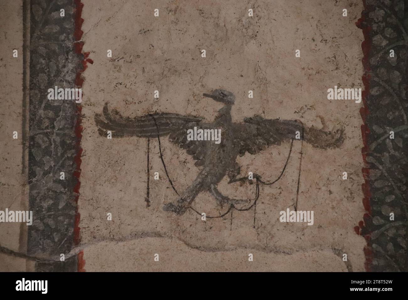 Pompeii ruins eagle fresco hi-res stock photography and images - Alamy
