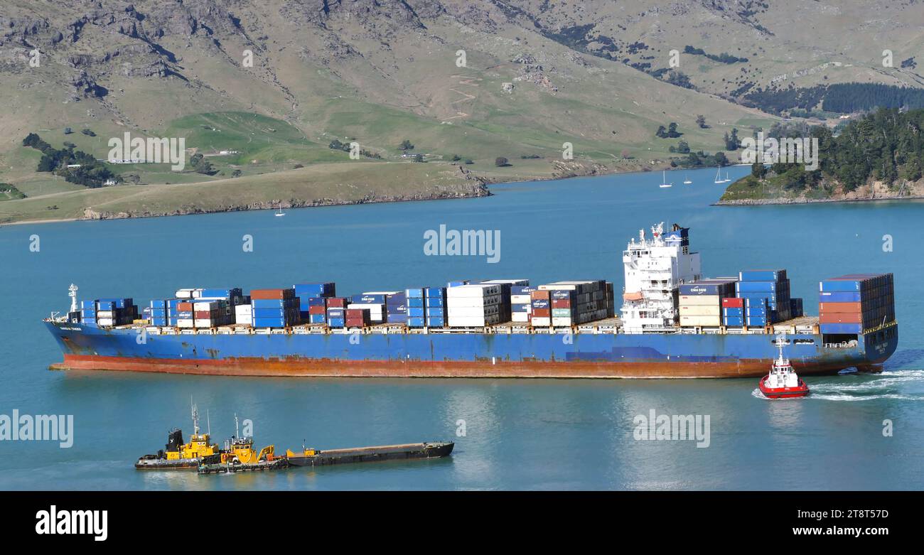JPO VOLANS Container Ship Stock Photo - Alamy