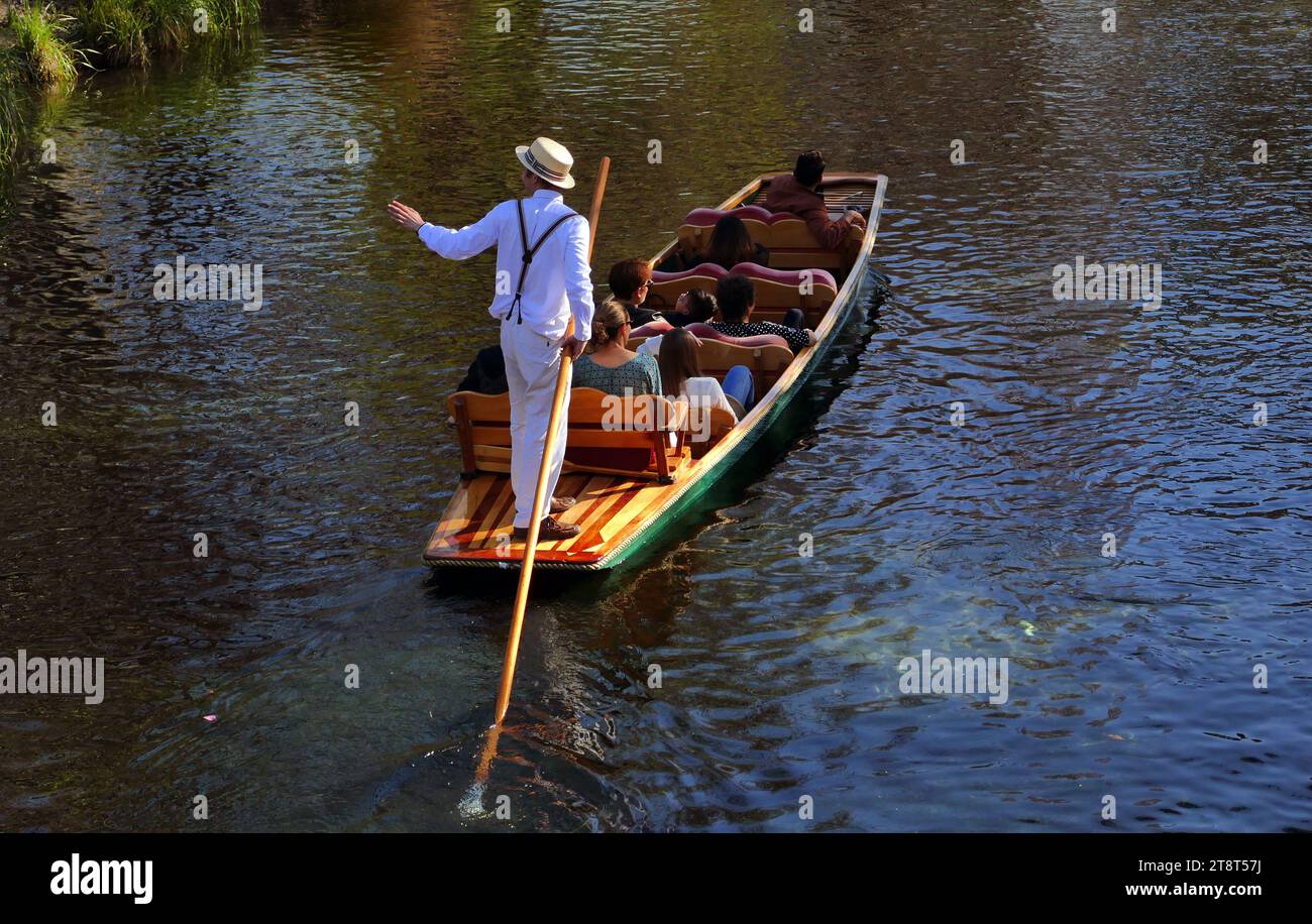 On the Avon, Punting on the Avon River is an iconic Christchurch, New ...