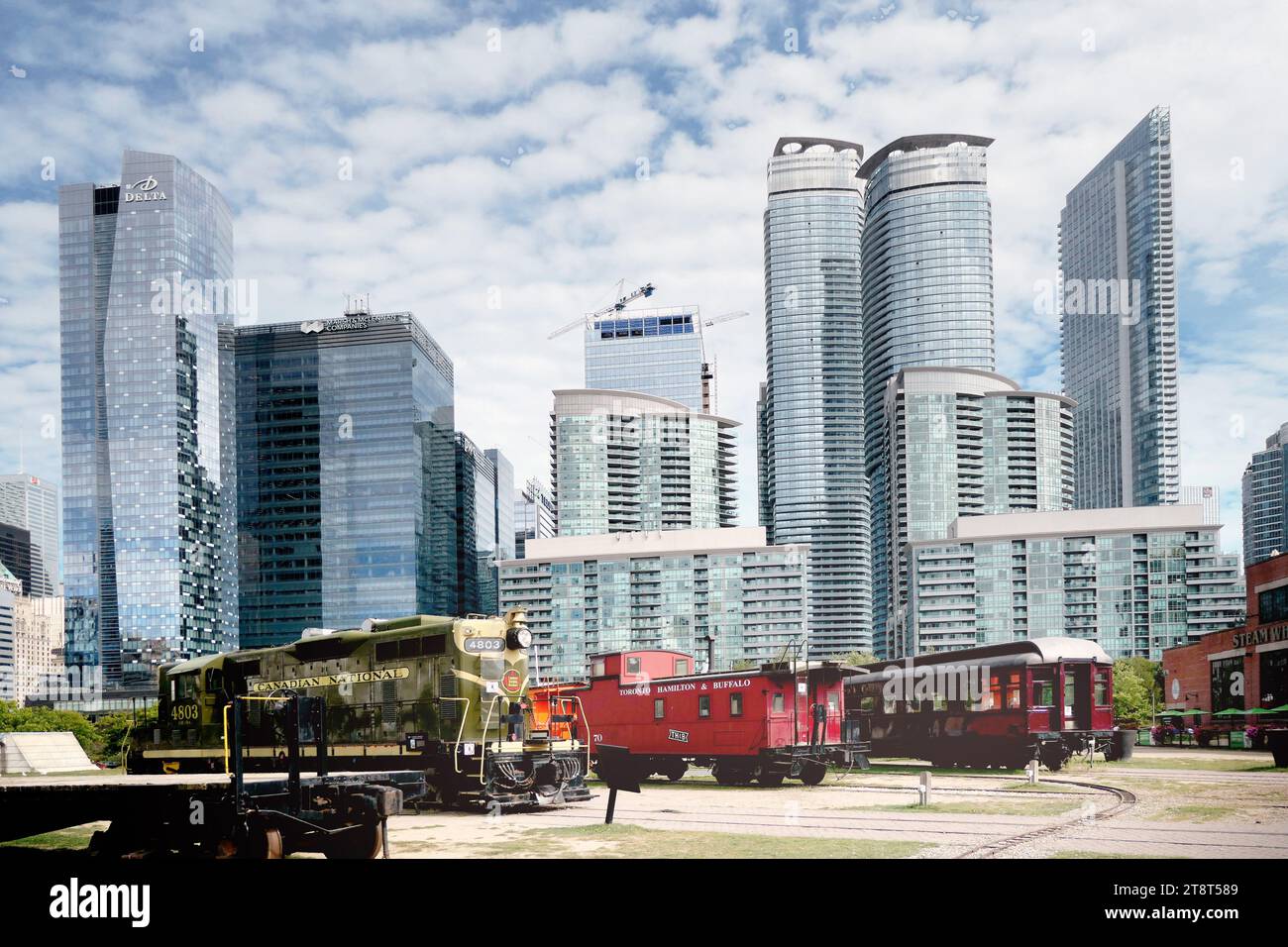 Toronto Railway Museum, Roundhouse Park is a 17 acre (6.9 ha) park in ...