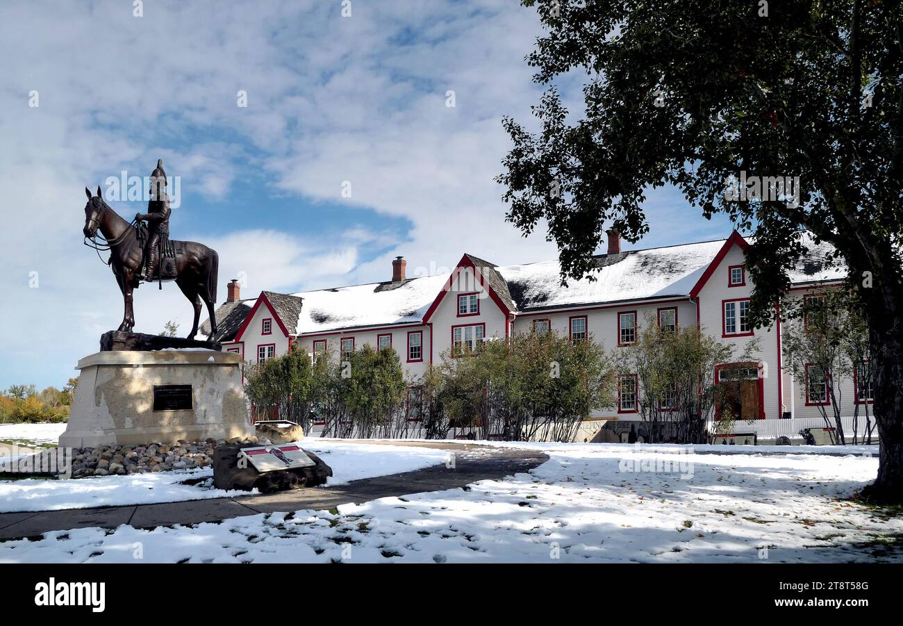 Fort Calgary, Fort Calgary was established in 1875 as Fort Brisebois by ...